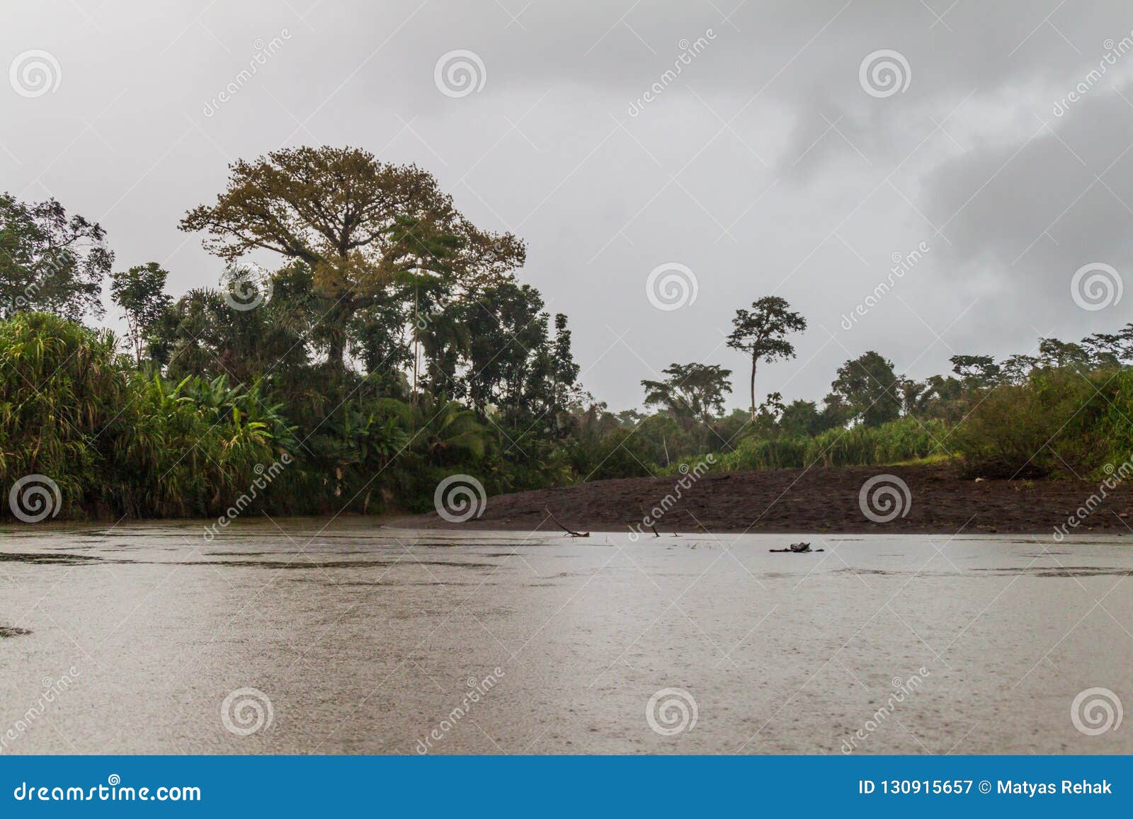 La Suerte river, Costa Ri stock image. Image of forest - 130915657