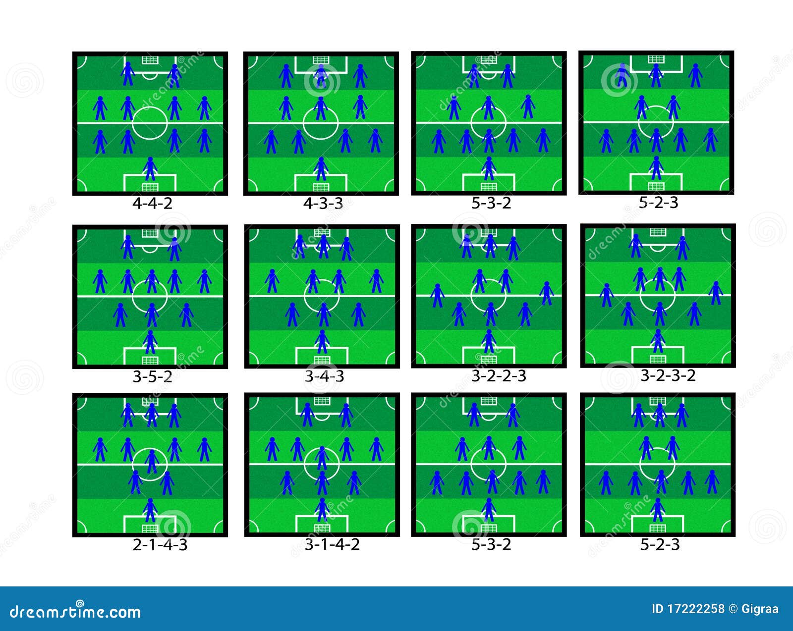 La tactique du football illustration de vecteur. Illustration du ...