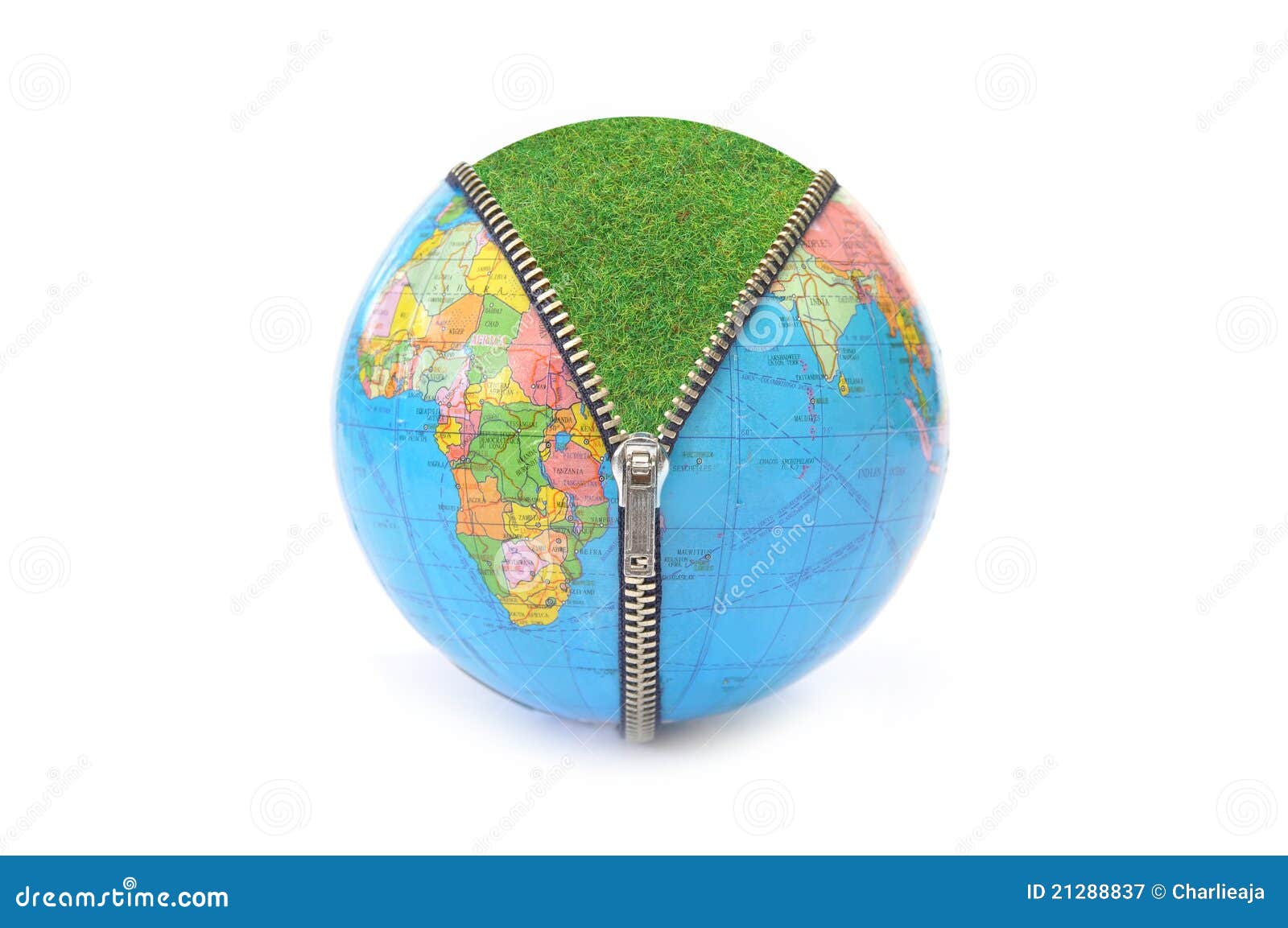 La terre verte image stock. Image du vert, chauffage - 21288837