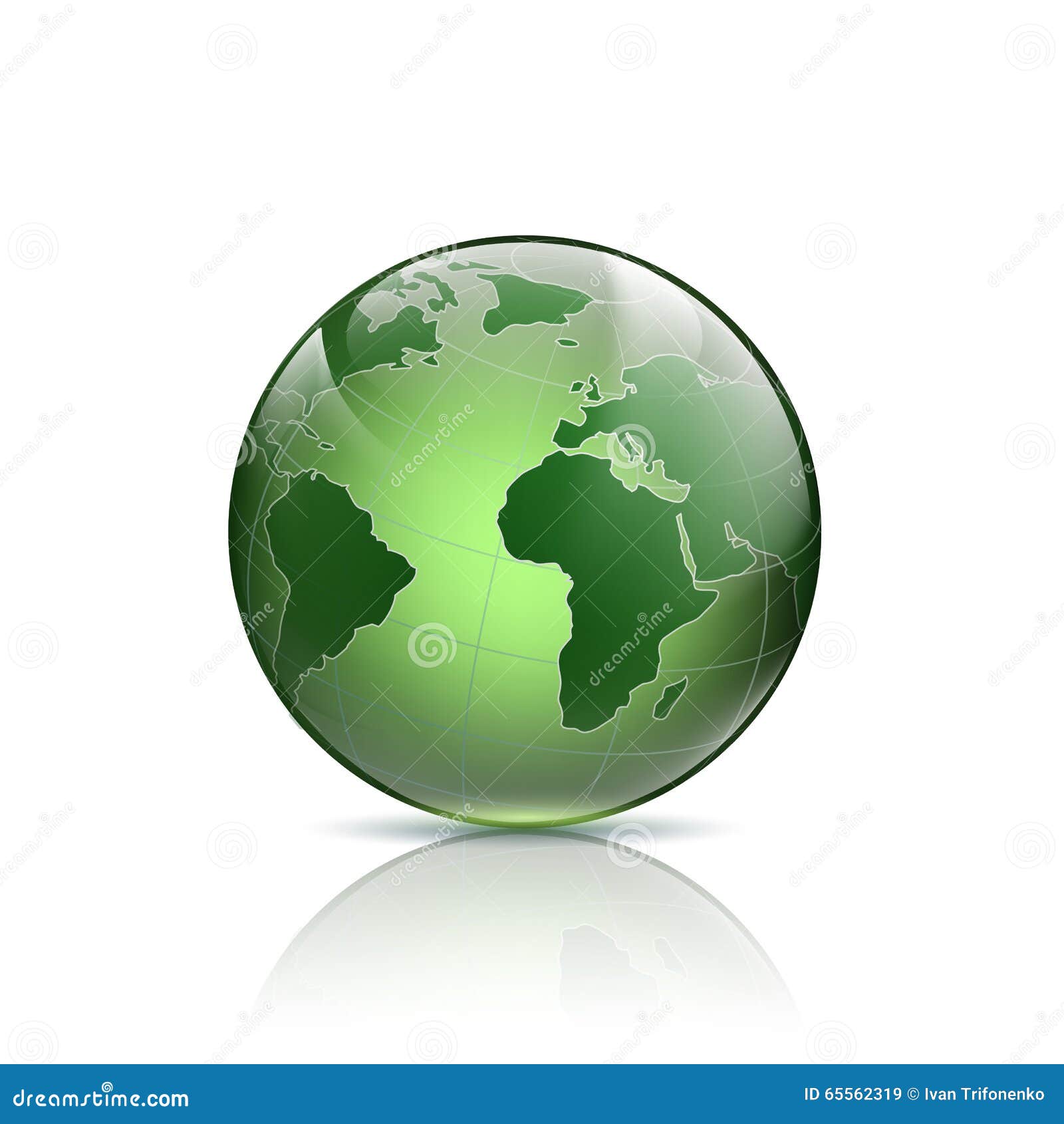 La terre verte de logo illustration de vecteur. Illustration du bulle ...