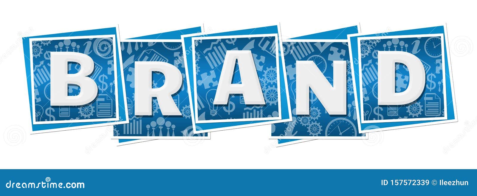 La Textura De Marca Bloquea El Azul Stock de ilustración - Ilustración ...