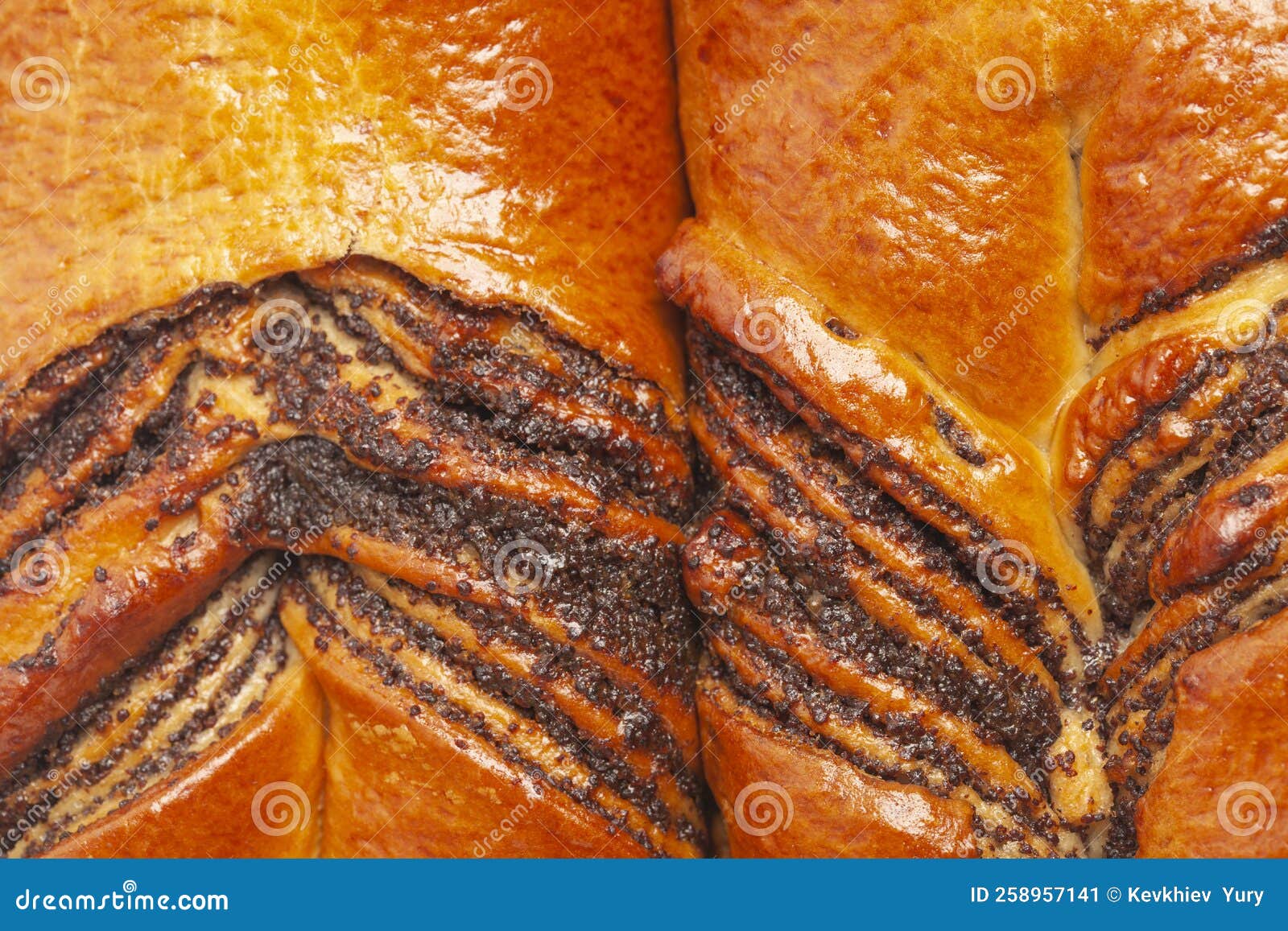 La Textura De La Semilla De Amapola Strudel Imagen de archivo - Imagen ...