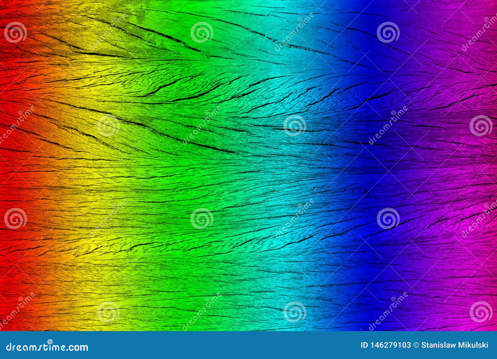 La Texture De La Planche En Bois, Spectre a Peint, Plan Rapproch? Image ...