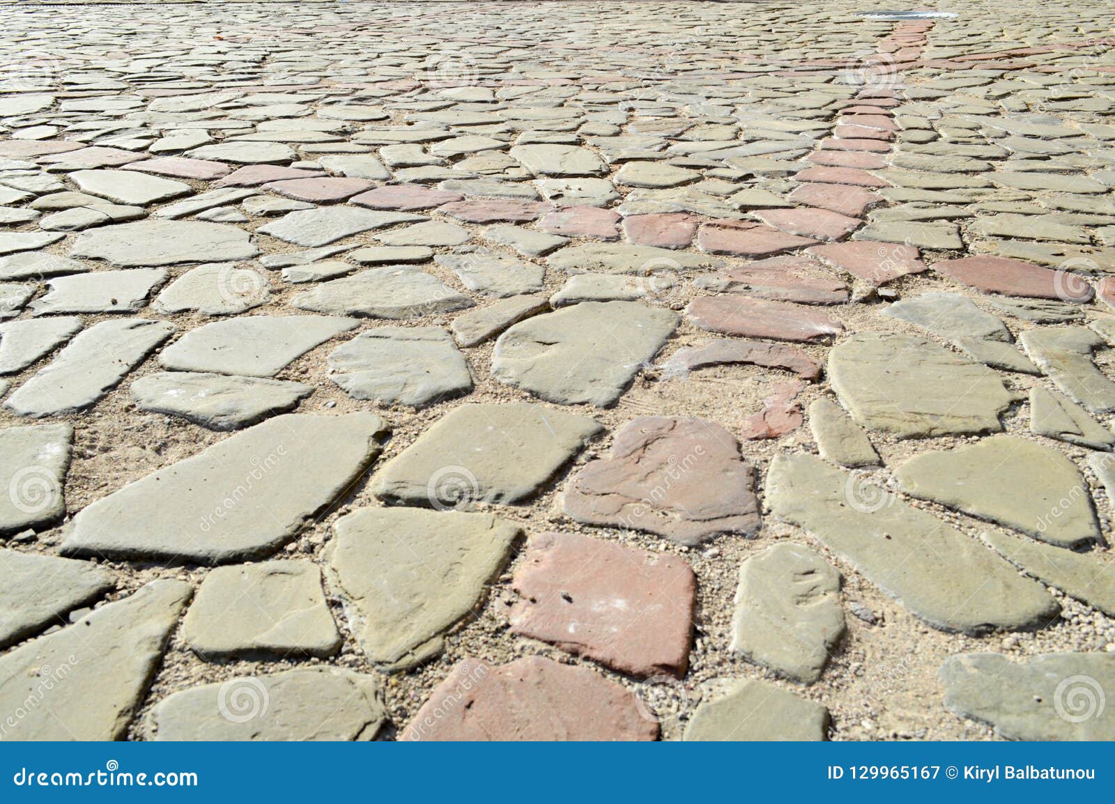 La Texture De La Route En Pierre, Trottoir, Murs De Grand Gris Image ...