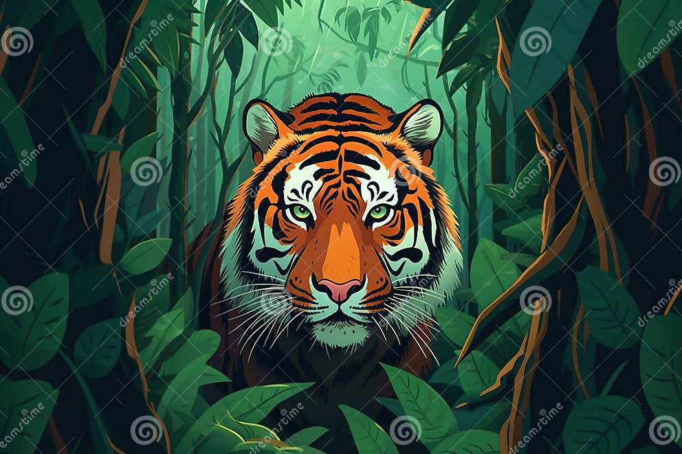 La Tigre Per La Giornata Internazionale Della Tigre, Creata Con La ... La Tigre Per La Giornata Internazionale Della Tigre, Creata Con La ...