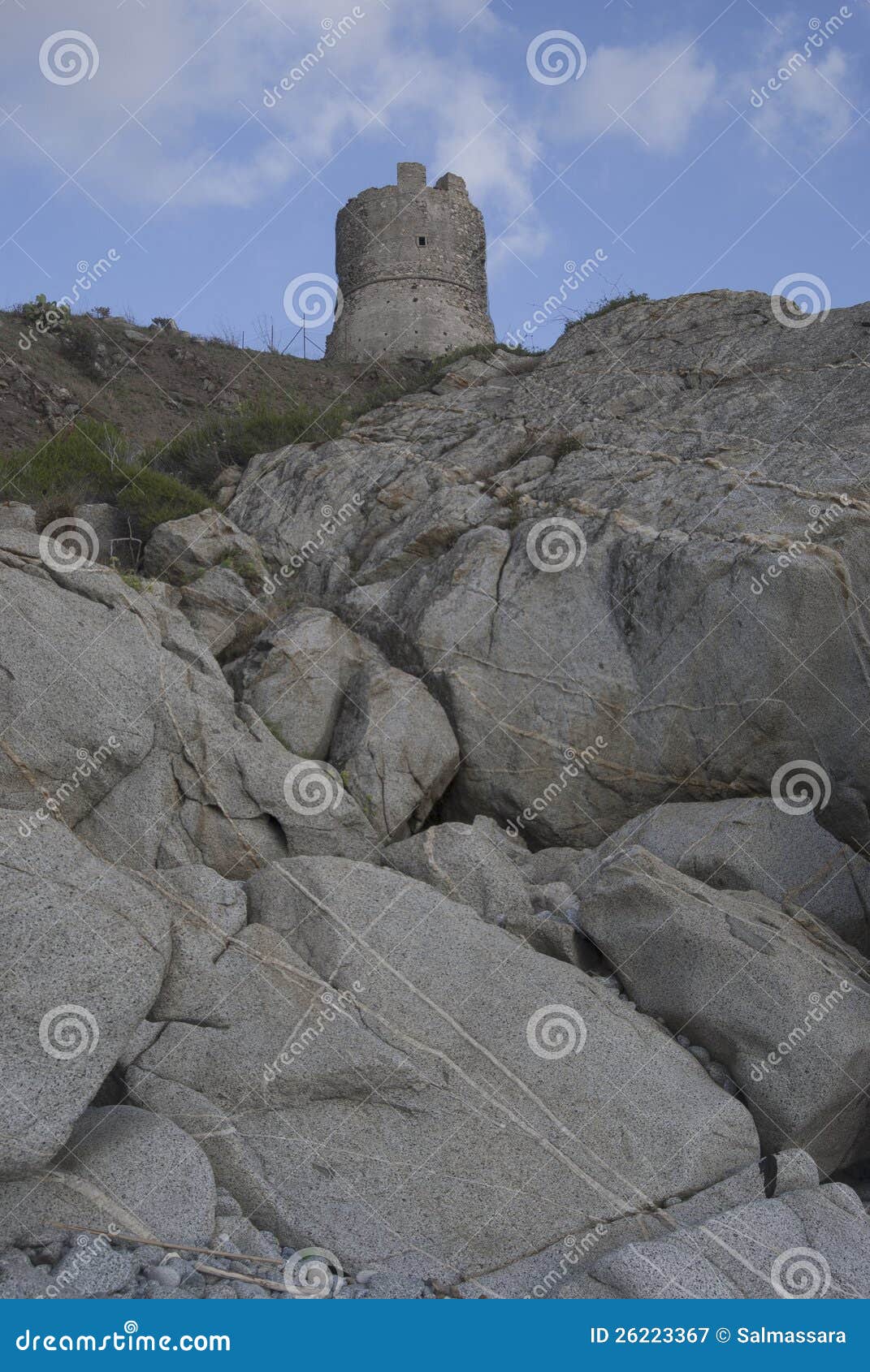 La torre sarracena imagen de archivo. Imagen de estructura - 26223367