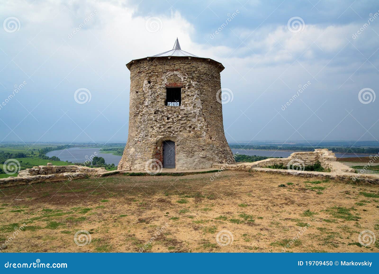 La Torretta in Elabuga, Russia Del Diavolo Fotografia Stock - Immagine ...