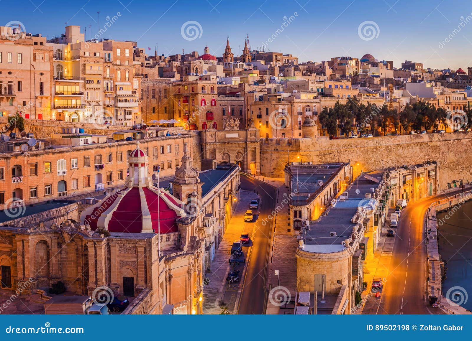 La Valette, Malte - Les Maisons Et Les Murs Traditionnels De La Valette ...