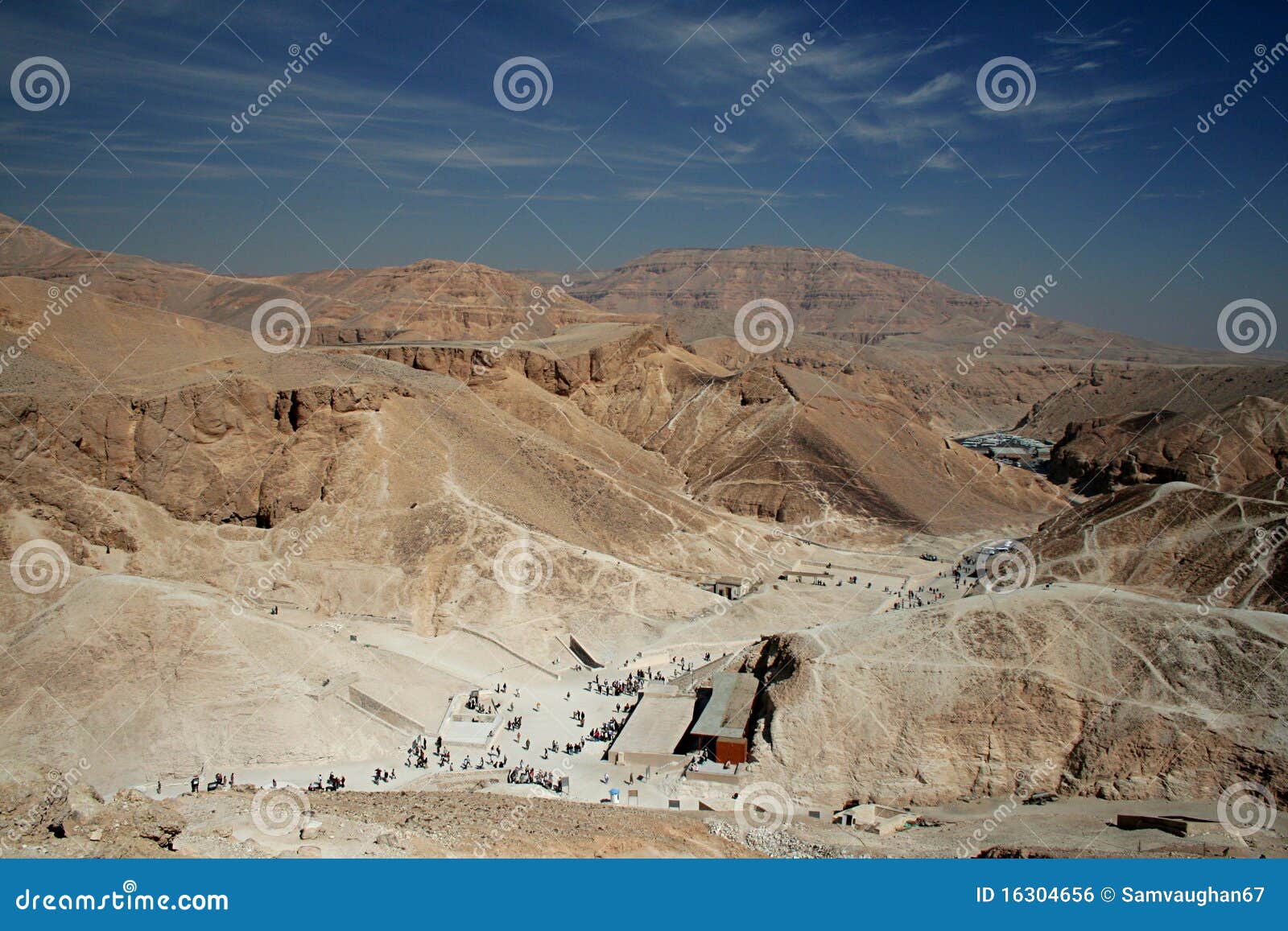 La Valle Dei Re Nell'Egitto Fotografia Stock - Immagine di ricchezza ...