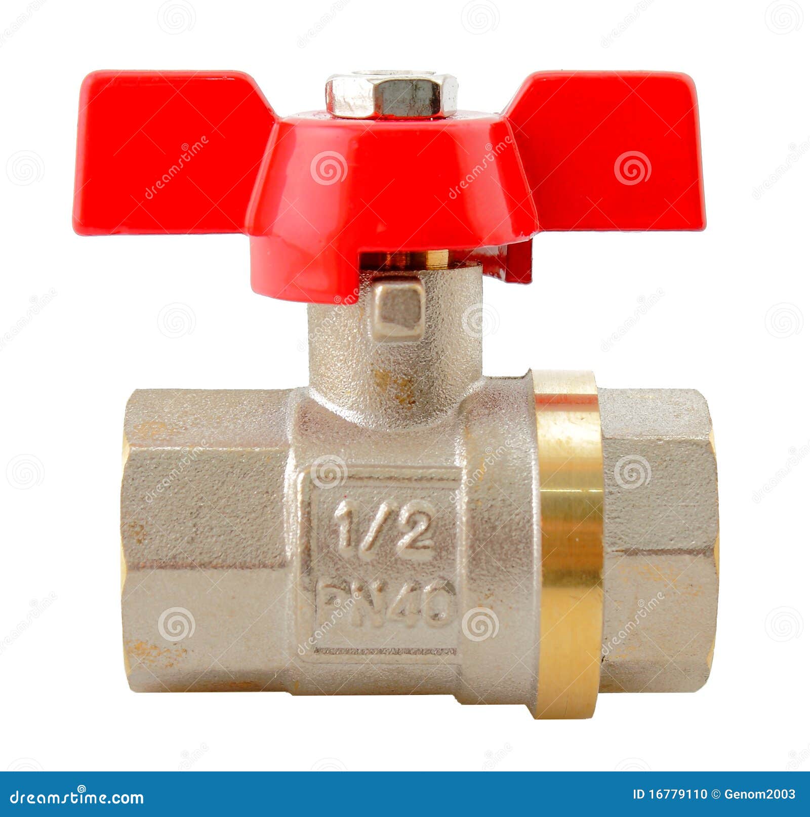 La valvola dell'acqua fotografia stock. Immagine di conduttura - 16779110