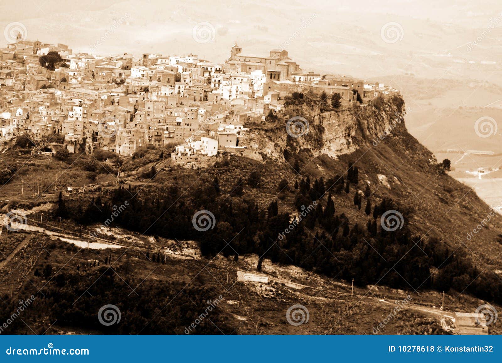 La Vecchia Italia Classica, Sicilia Fotografia Stock - Immagine di ...