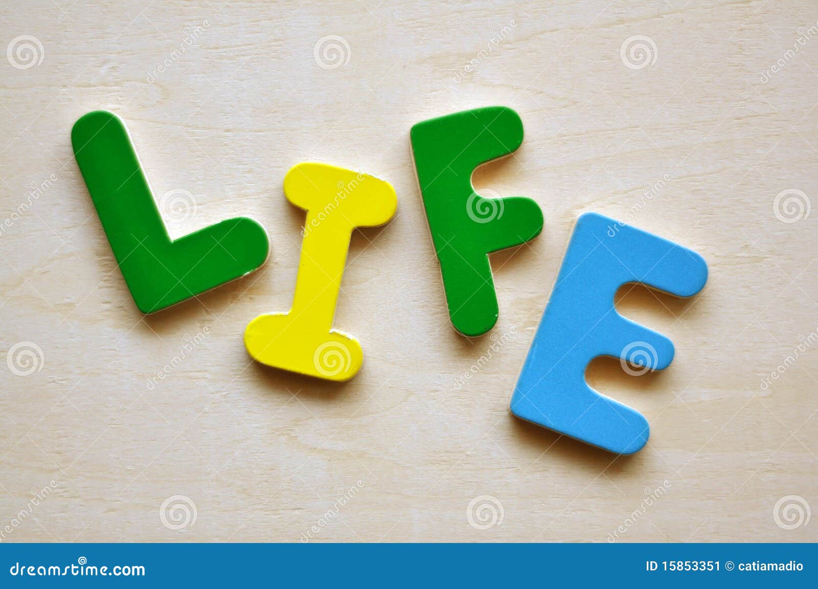 La vida de la palabra imagen de archivo. Imagen de concepto - 15853351