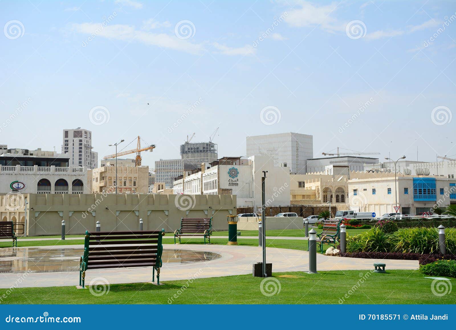 La Vieille Ville, Doha, Qatar Photo éditorial - Image du saint ...