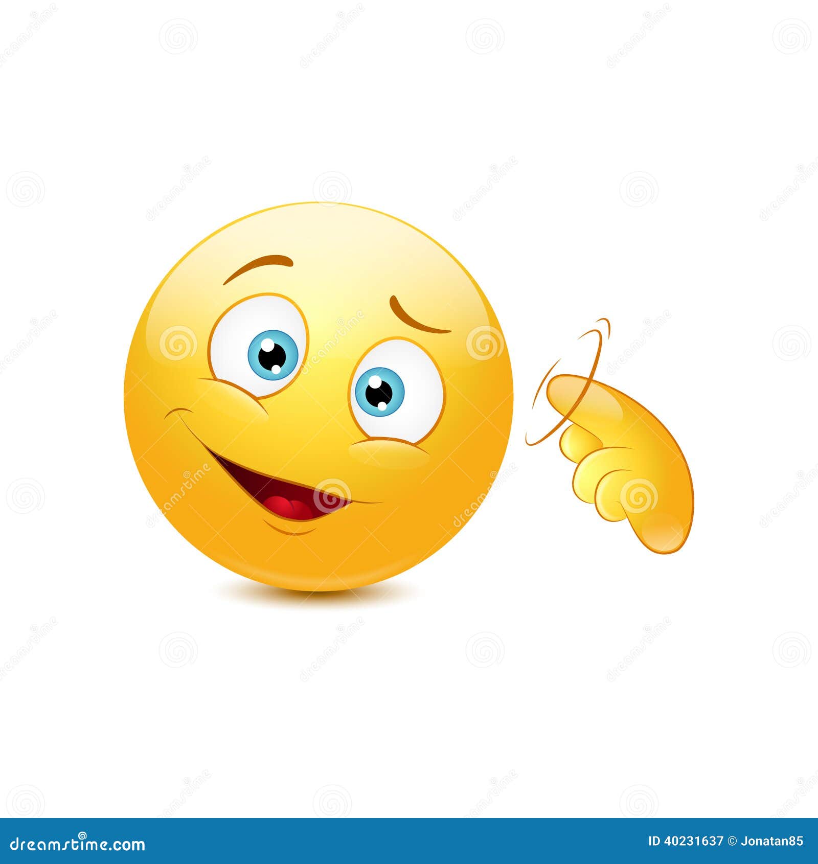 La vite allenta lo smiley illustrazione vettoriale. Illustrazione di ...