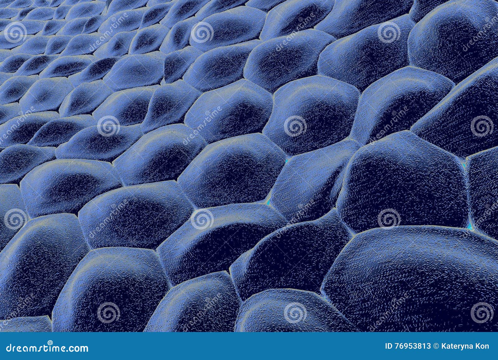 Laag menselijke cellen stock illustratie. Illustration of biologie ...