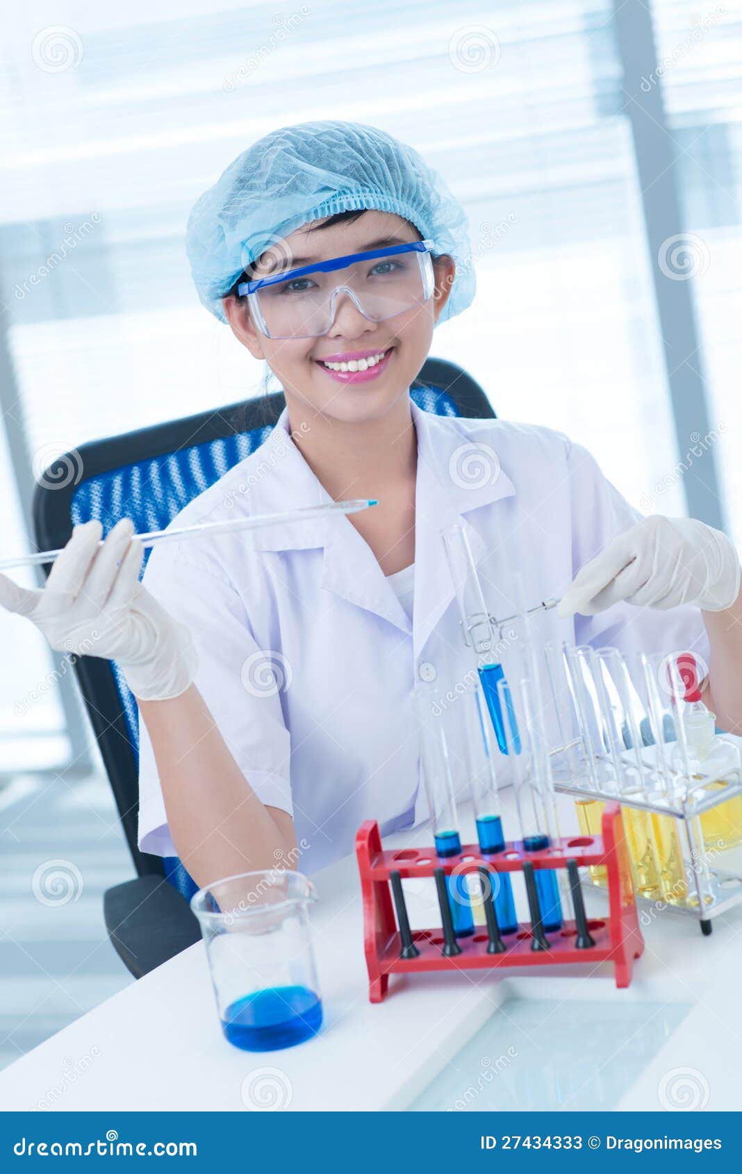 Lab analysis stock image. Image of cheerful, chemistry - 27434333