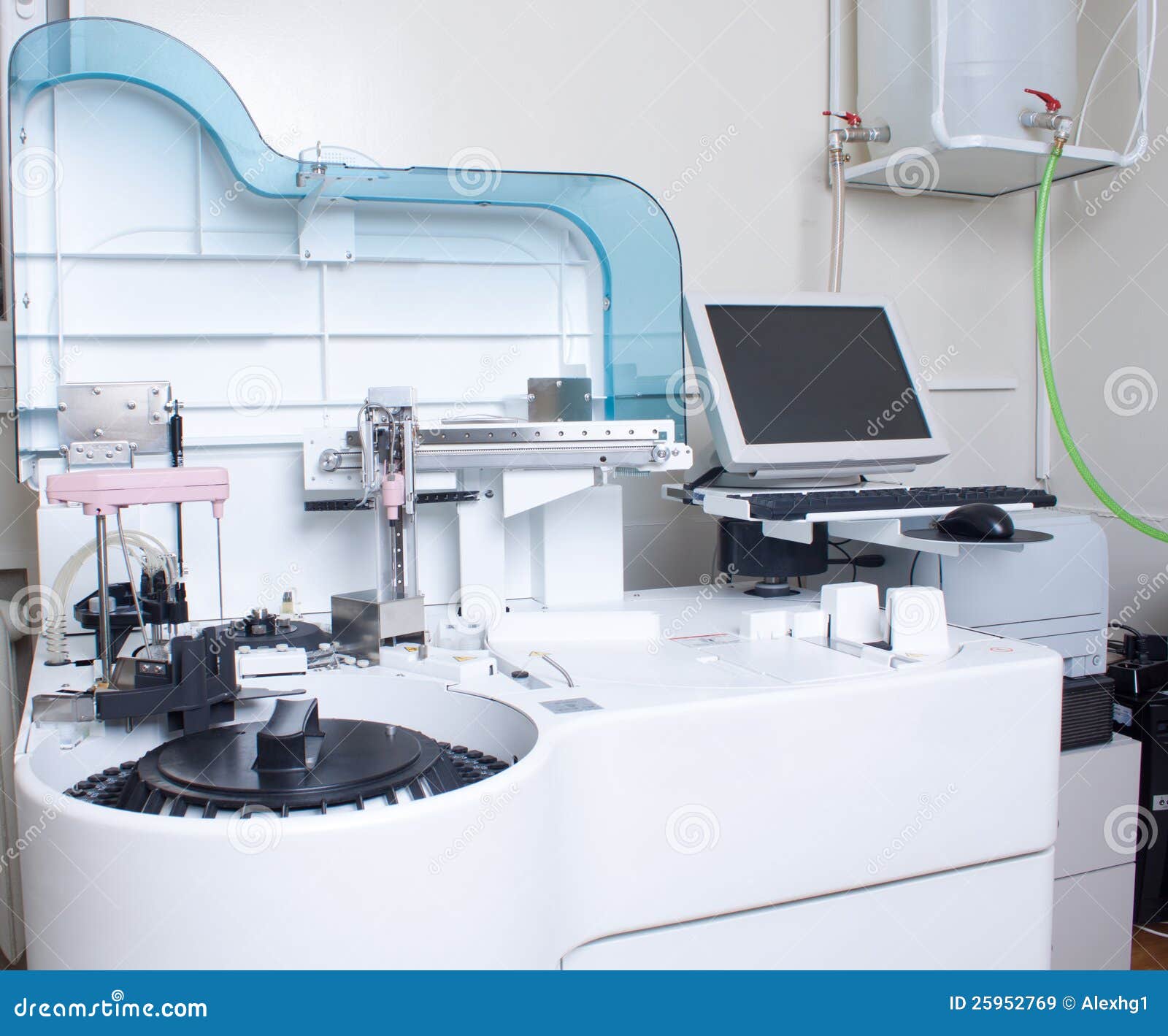 Lab analyzing equipment stock image. Image of medical - 25952769