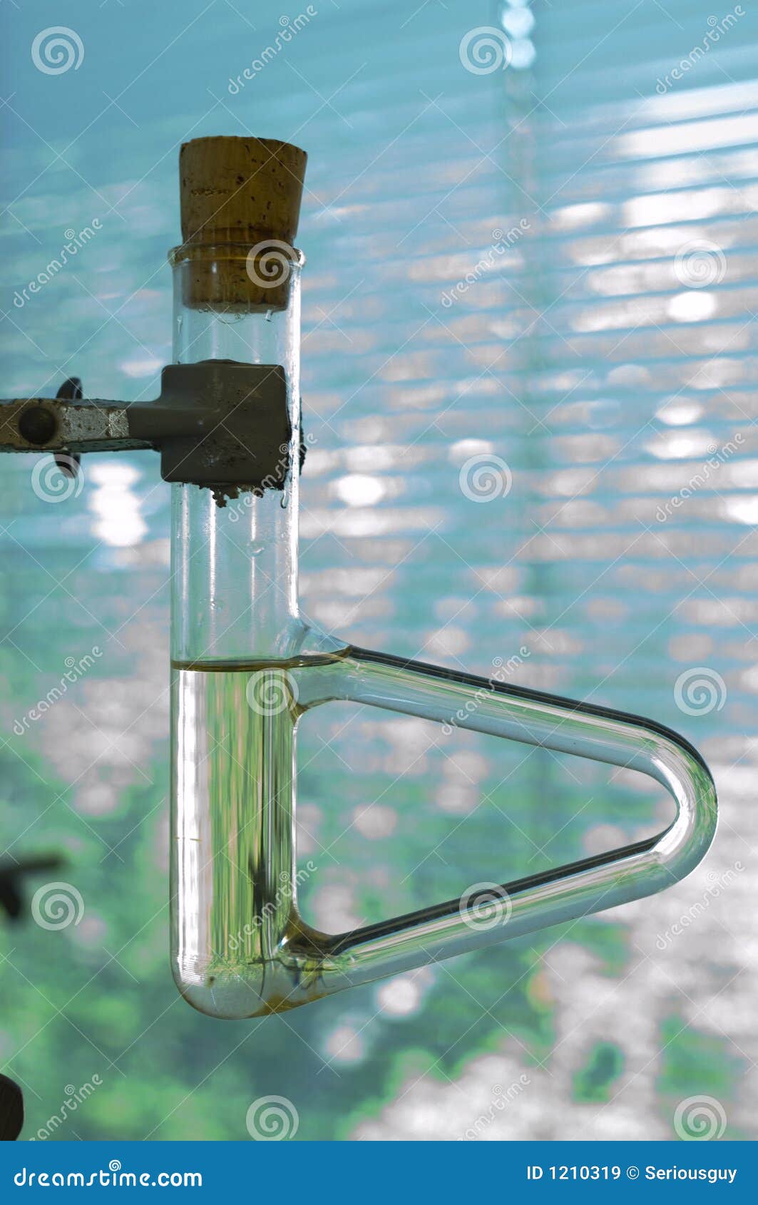 Lab Apparatus for Experiment Stock Image - Image of technology, test ...