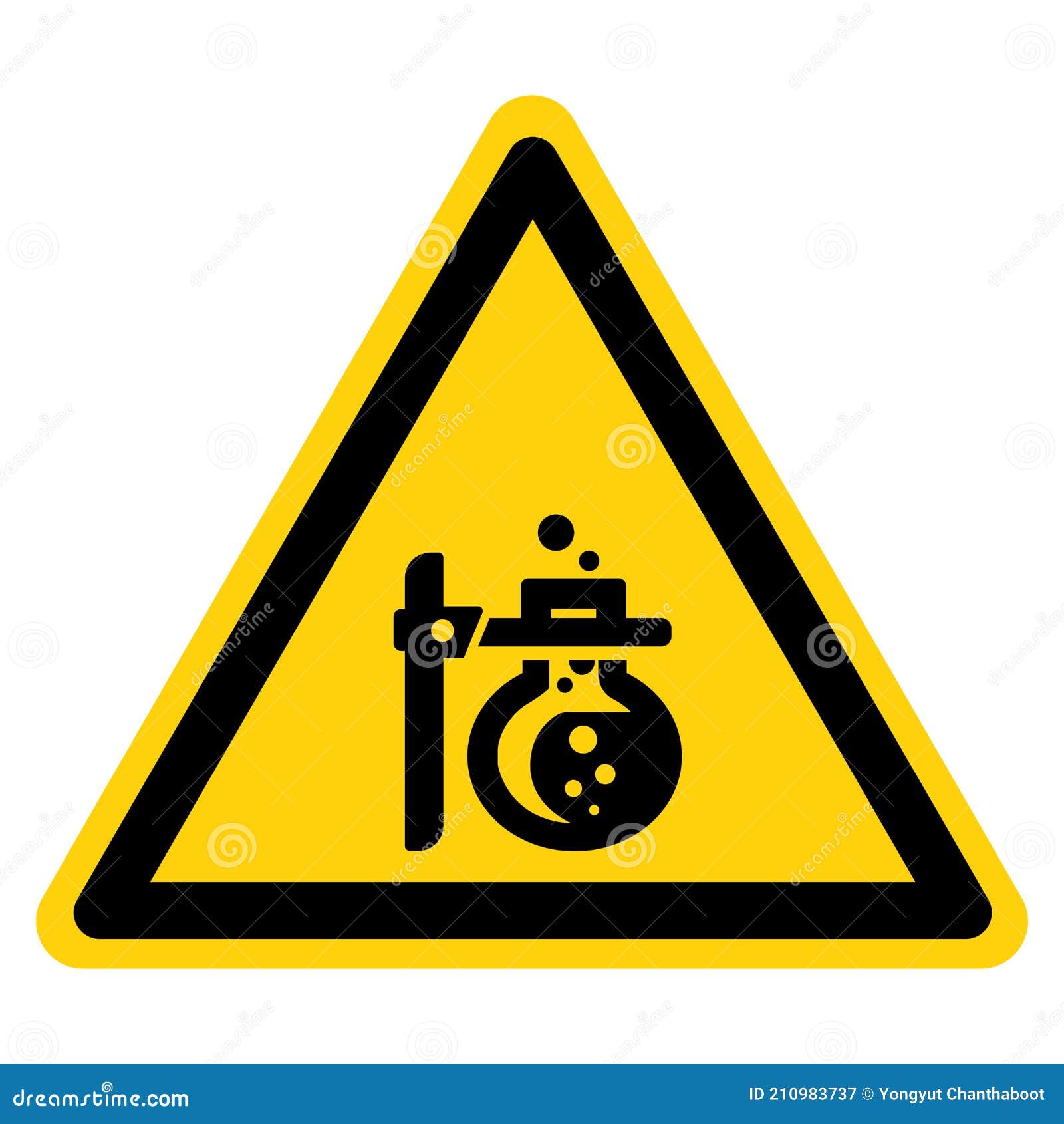 Lab Area Symbol Sign, Vector Illustration, Isolate on White Background ...