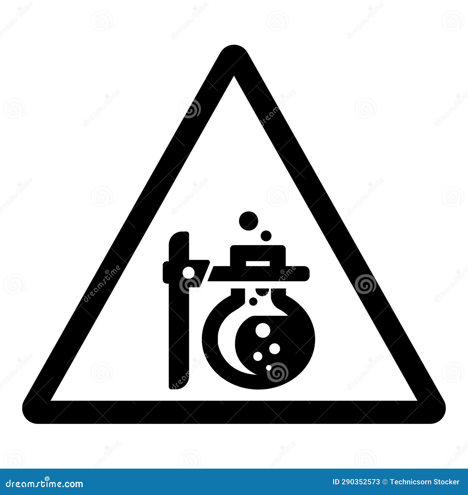 Lab Area Symbol Sign, Vector Illustration, Isolate on White Background ...