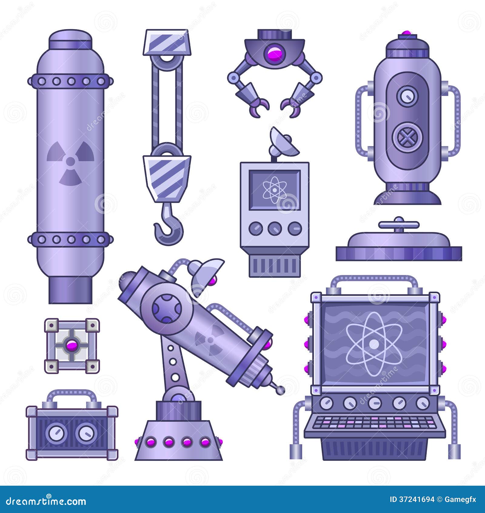 Lab assets stock vector. Illustration of research, science - 37241694