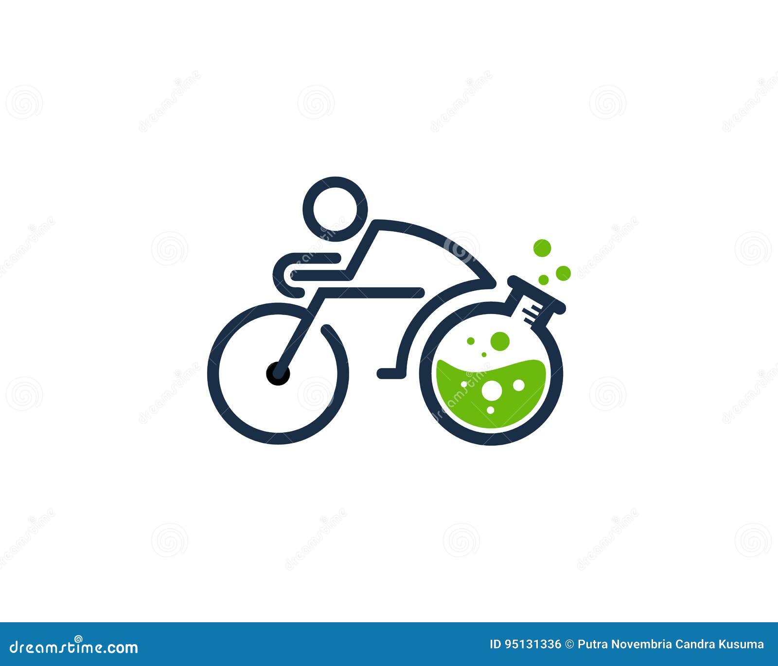Lab Bike Cycle Icon Logo Design Element Stock Vector - Illustration of ...