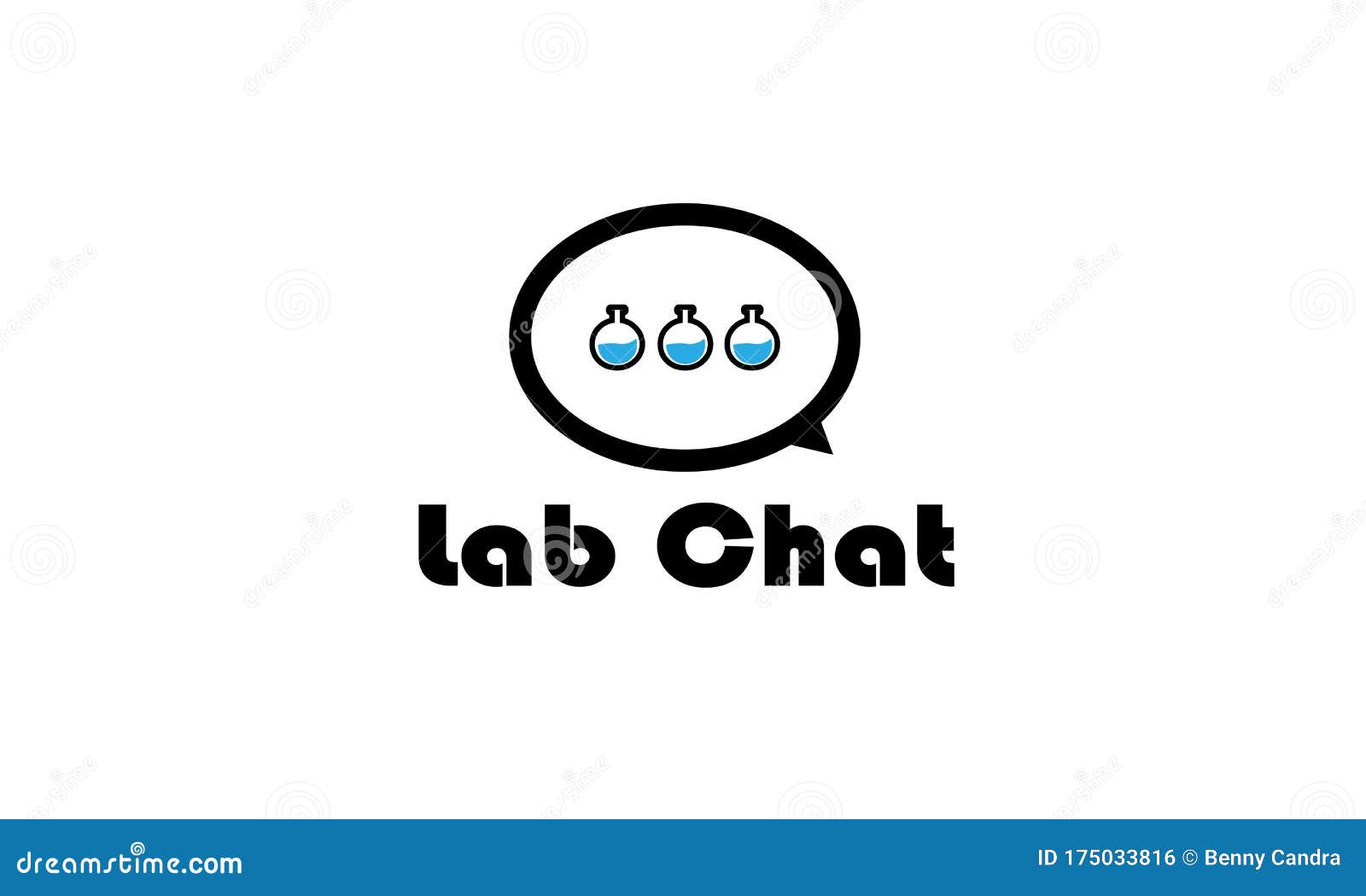 Basic RGB, Lab Chat Logo, Lab Talk Logo Template Design Vector, Emblem ...