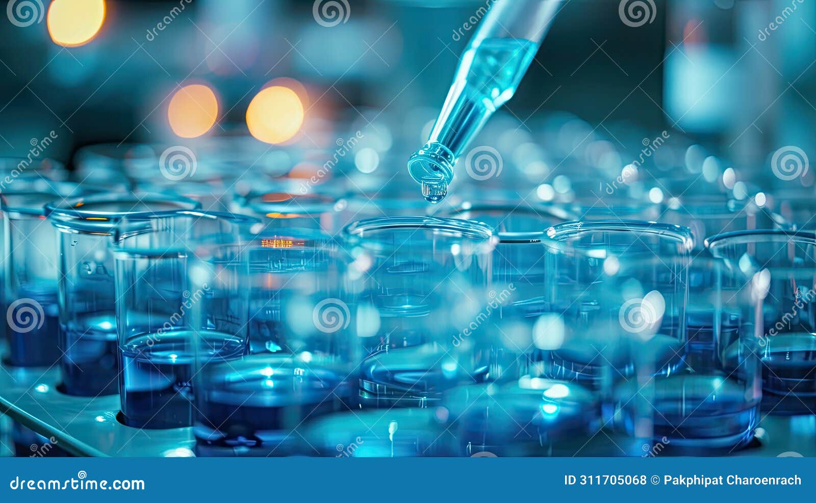 Lab Chemistry or Science Research and Development Concept. Stock ...