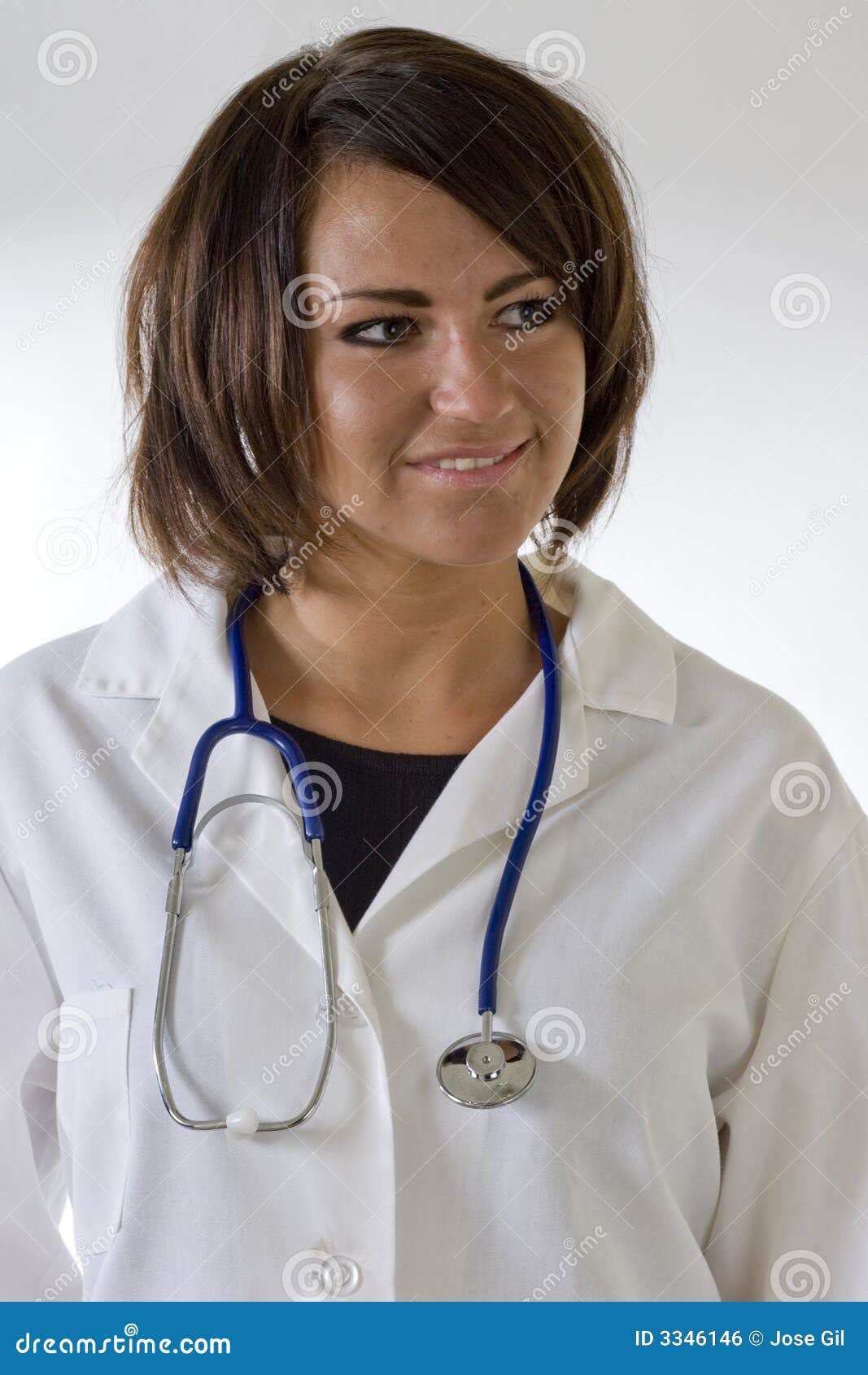 Lab Coat Model 10 stock photo. Image of medicine, physician - 3346146