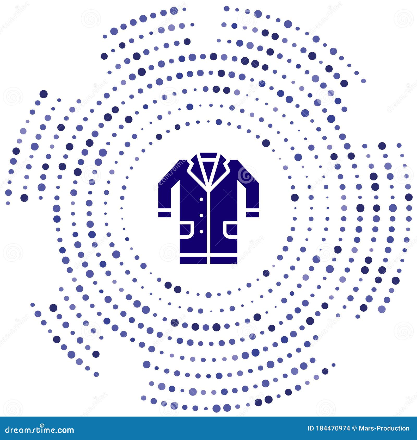 Lab Coat Vector Icon. Lab Coat Editable Stroke. Lab Coat Linear Symbol ...