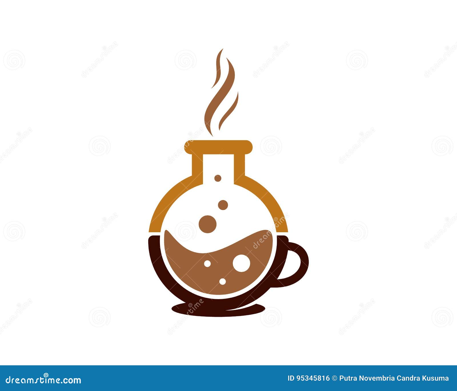 Lab Coffee Icon Logo Design Element Stock Vector - Illustration of ...
