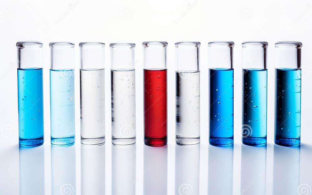 Lab Cryogenic Vials on White Background Stock Photo - Image of vials ...