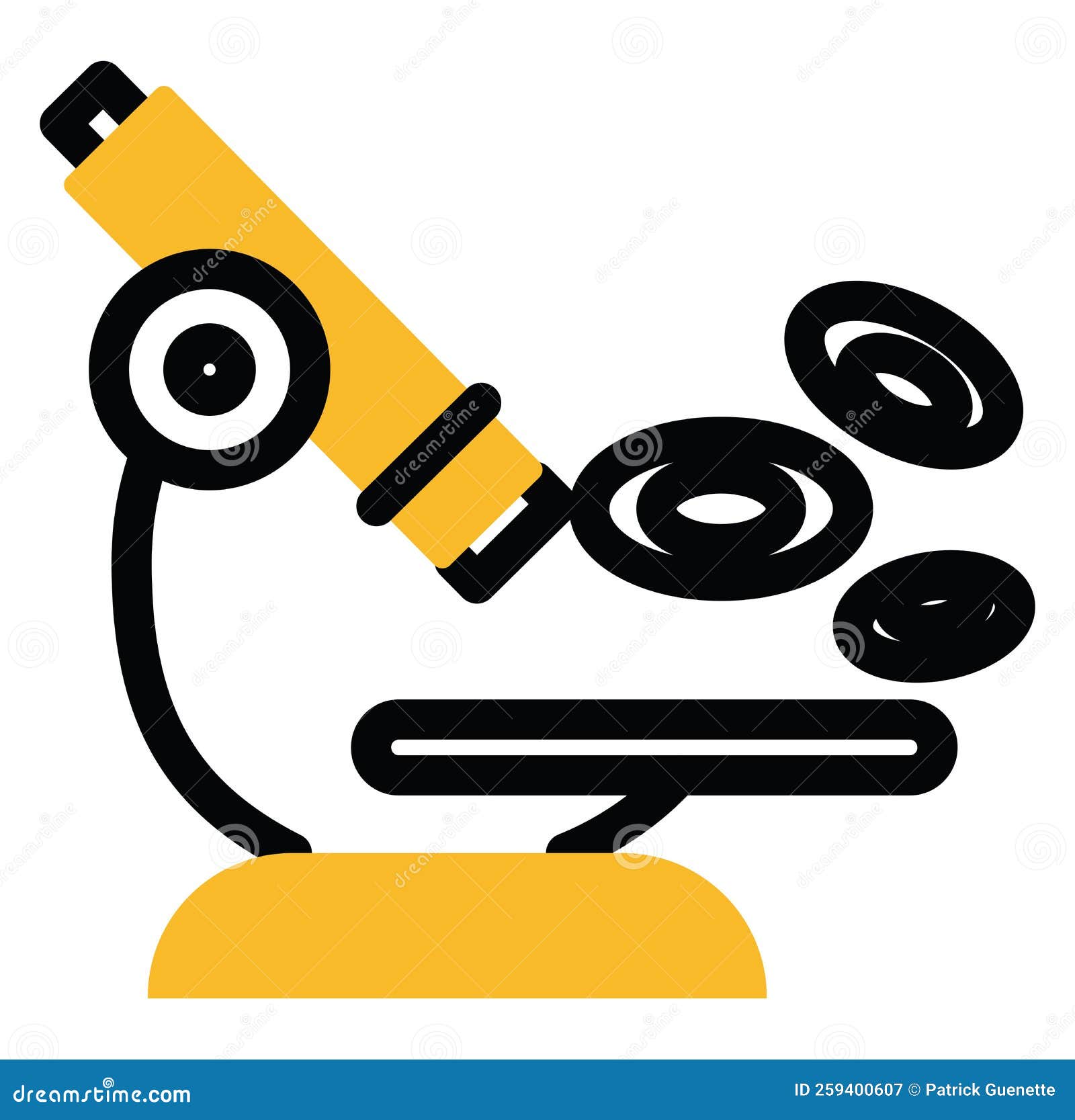 Lab doctor, icon stock vector. Illustration of work - 259400607