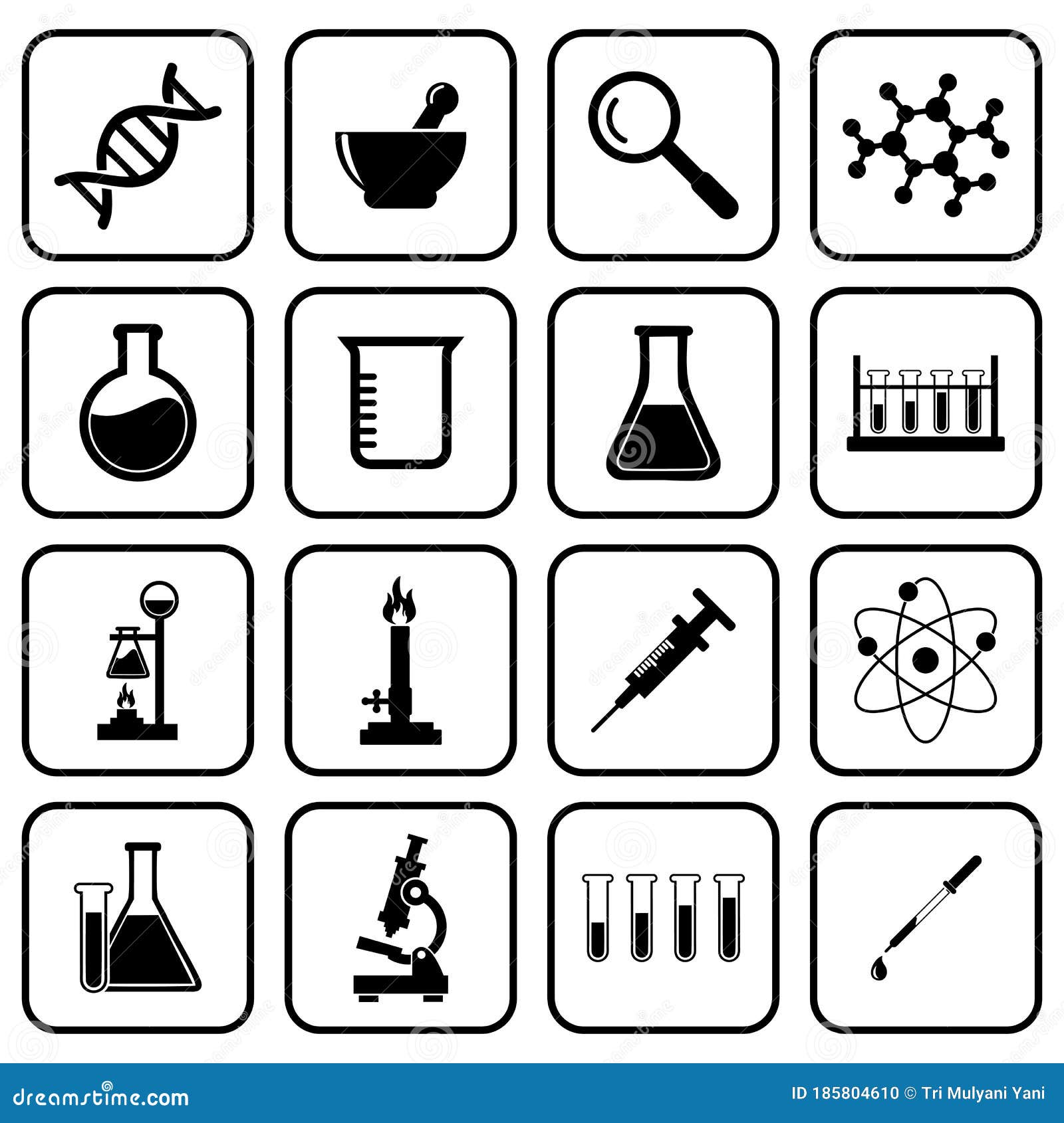 Laboratory Equipment Icon Vector Design Symbol Stock Vector ...