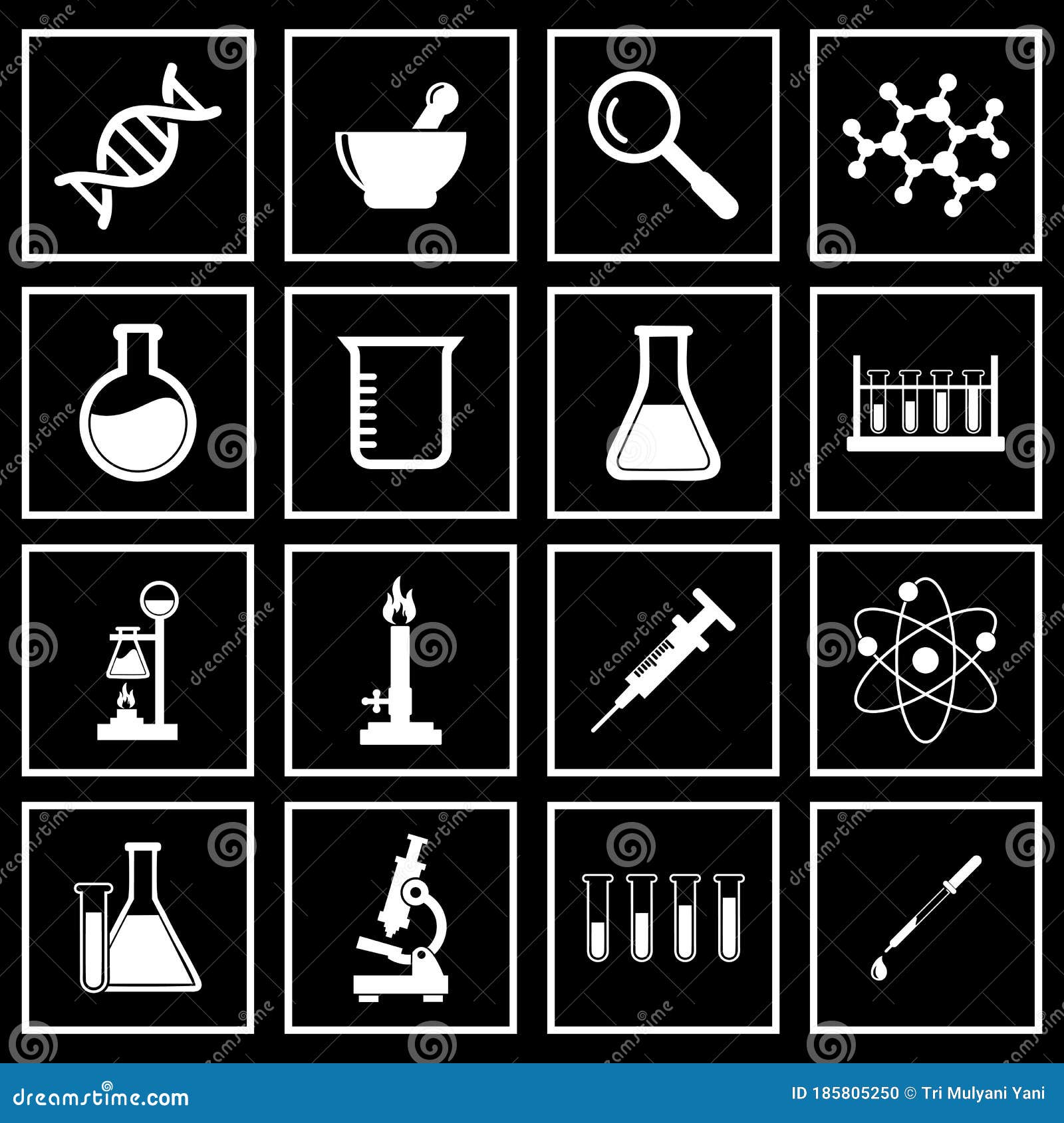 Laboratory Equipment Icon Vector Design Symbol Stock Vector ...