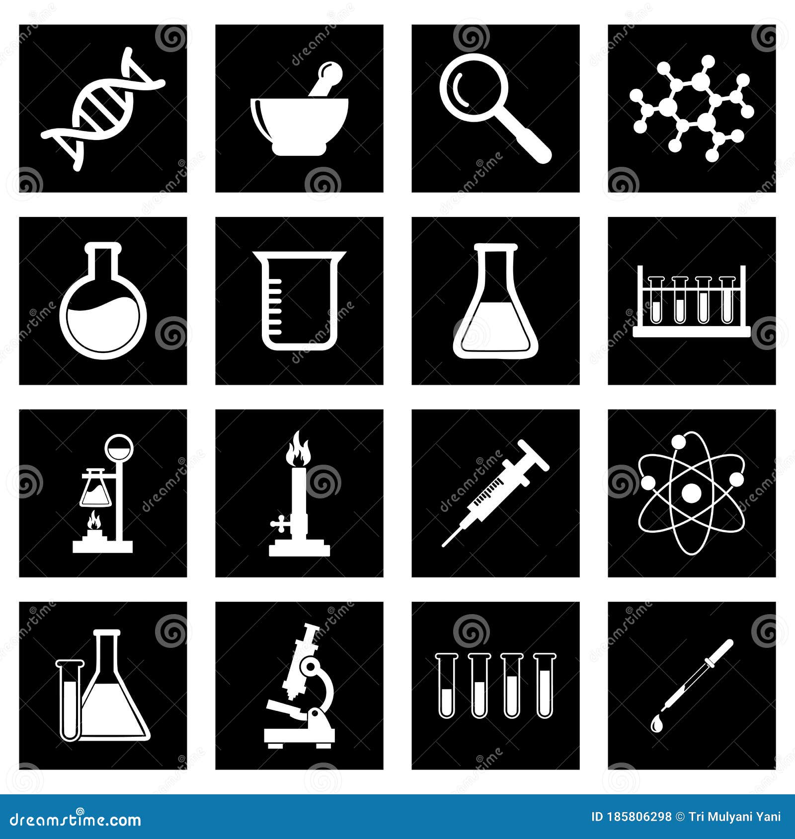 Laboratory Equipment Icon Vector Design Symbol Stock Vector ...