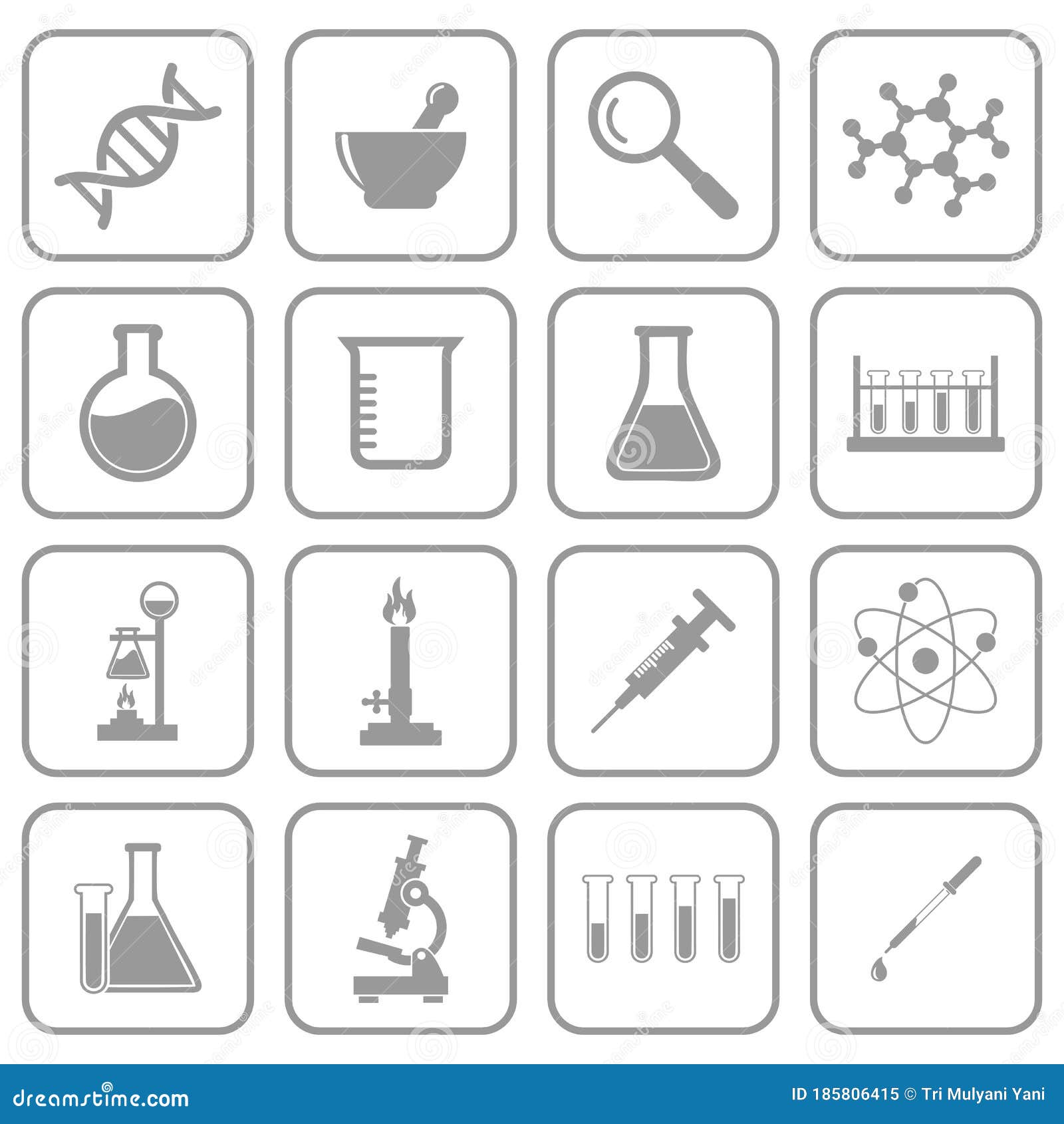 Laboratory Equipment Icon Vector Design Symbol Stock Vector ...