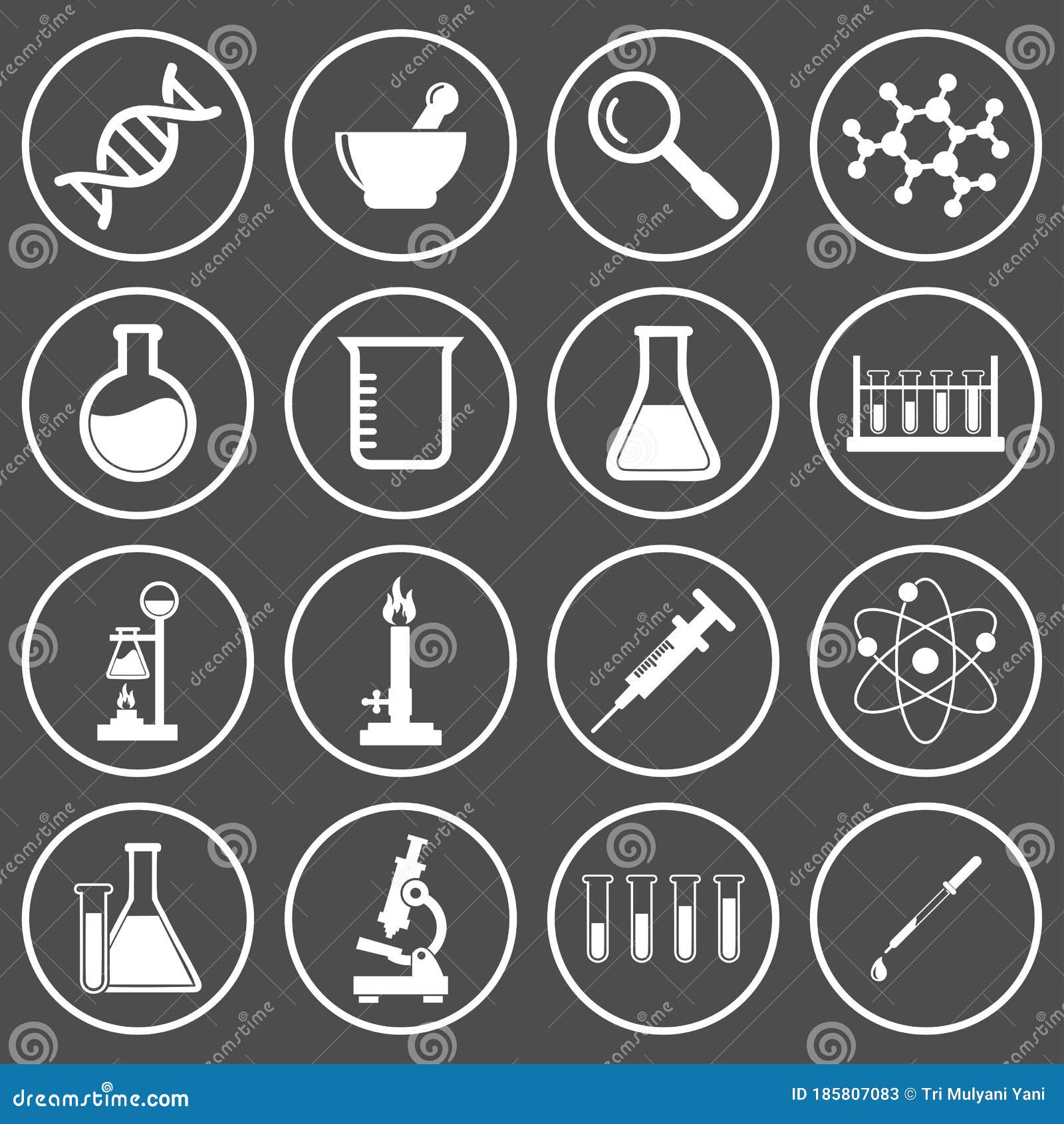 Laboratory Equipment Icon Vector Design Symbol Stock Vector ...