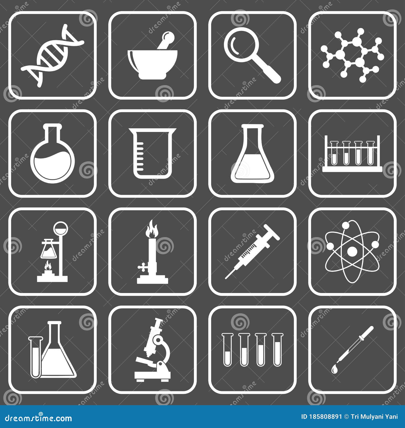 Laboratory Equipment Icon Vector Design Symbol Stock Vector ...