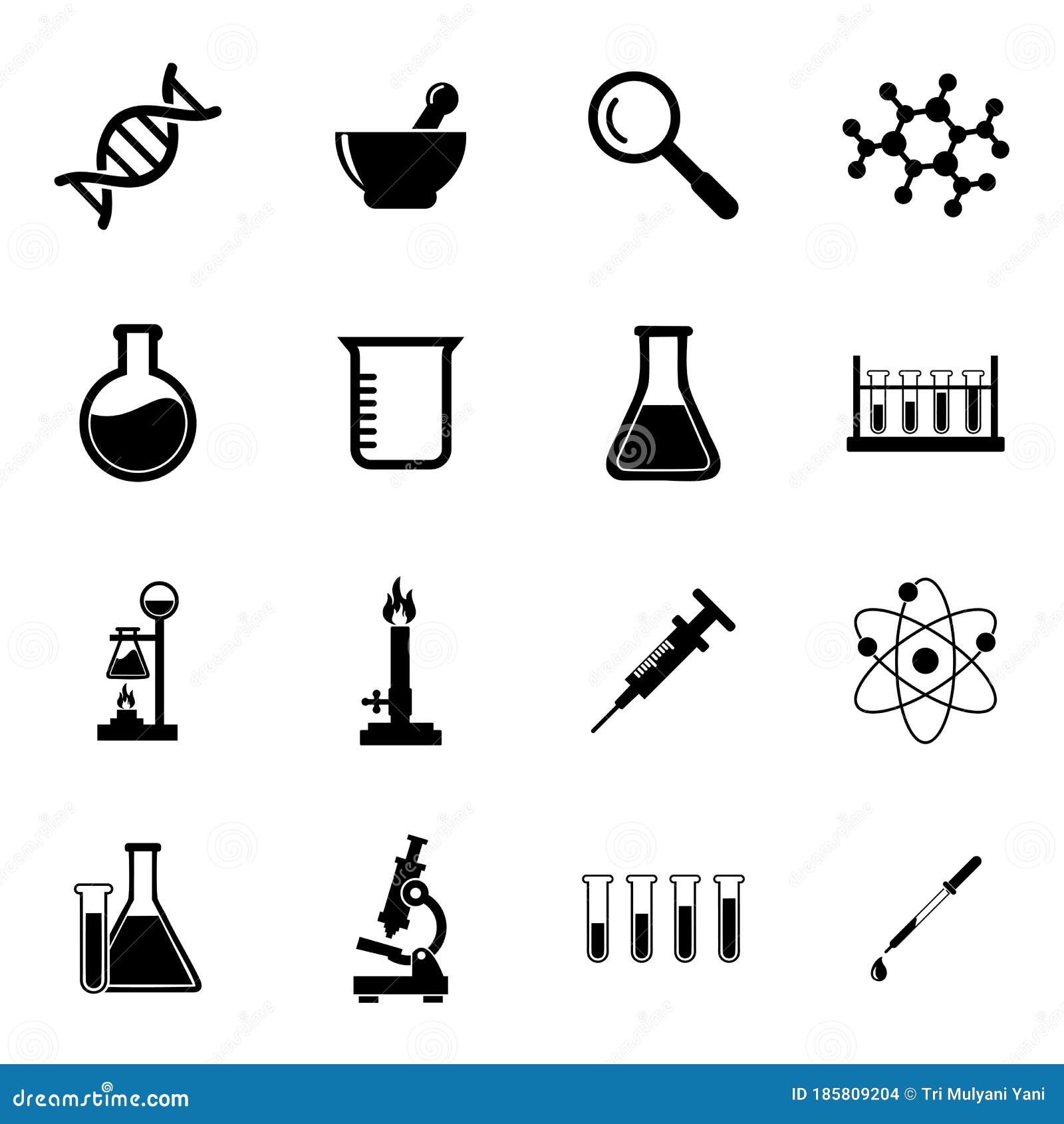 Laboratory Equipment Icon Vector Design Symbol Stock Vector ...