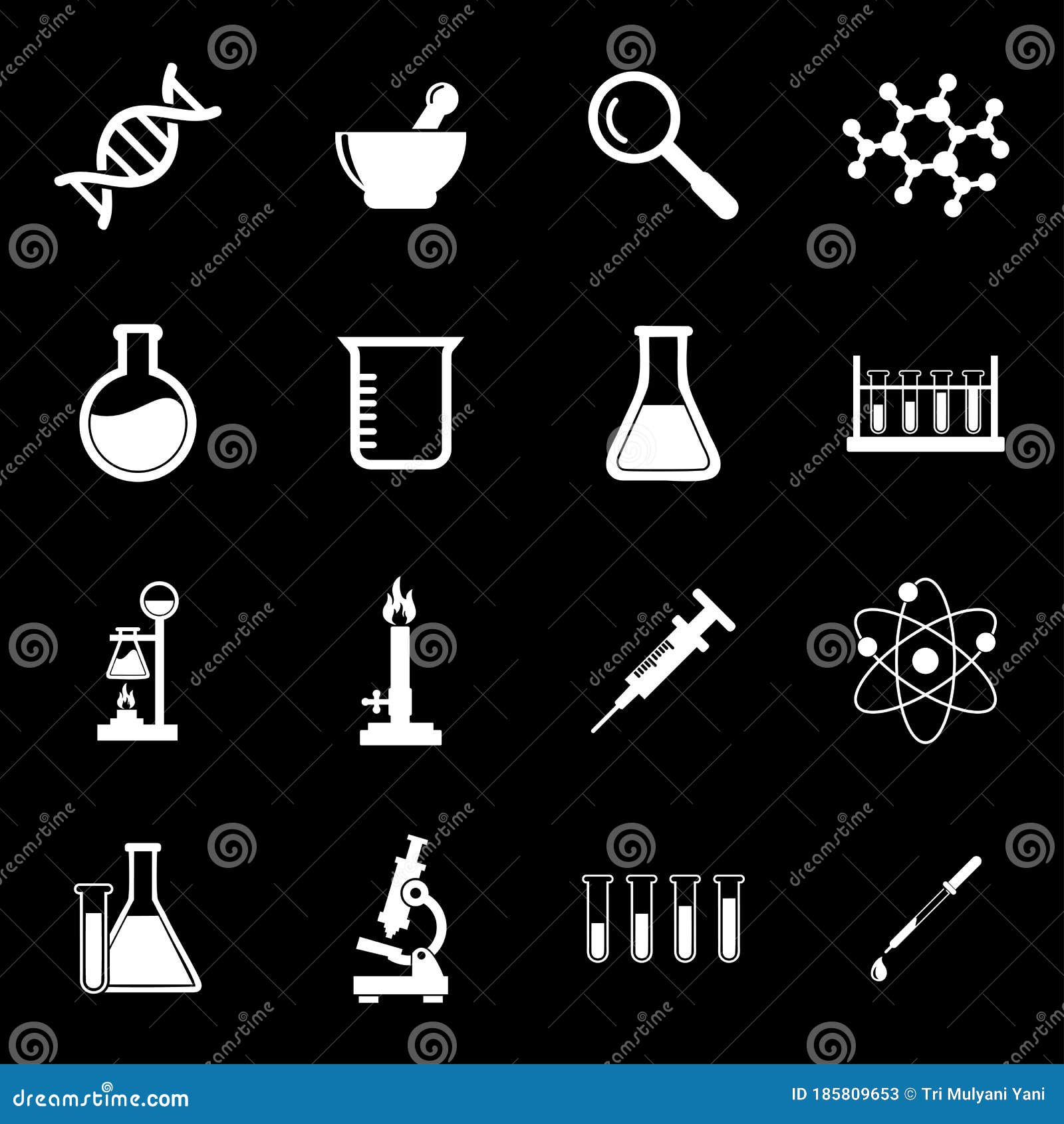 Laboratory Equipment Icon Vector Design Symbol Stock Vector ...