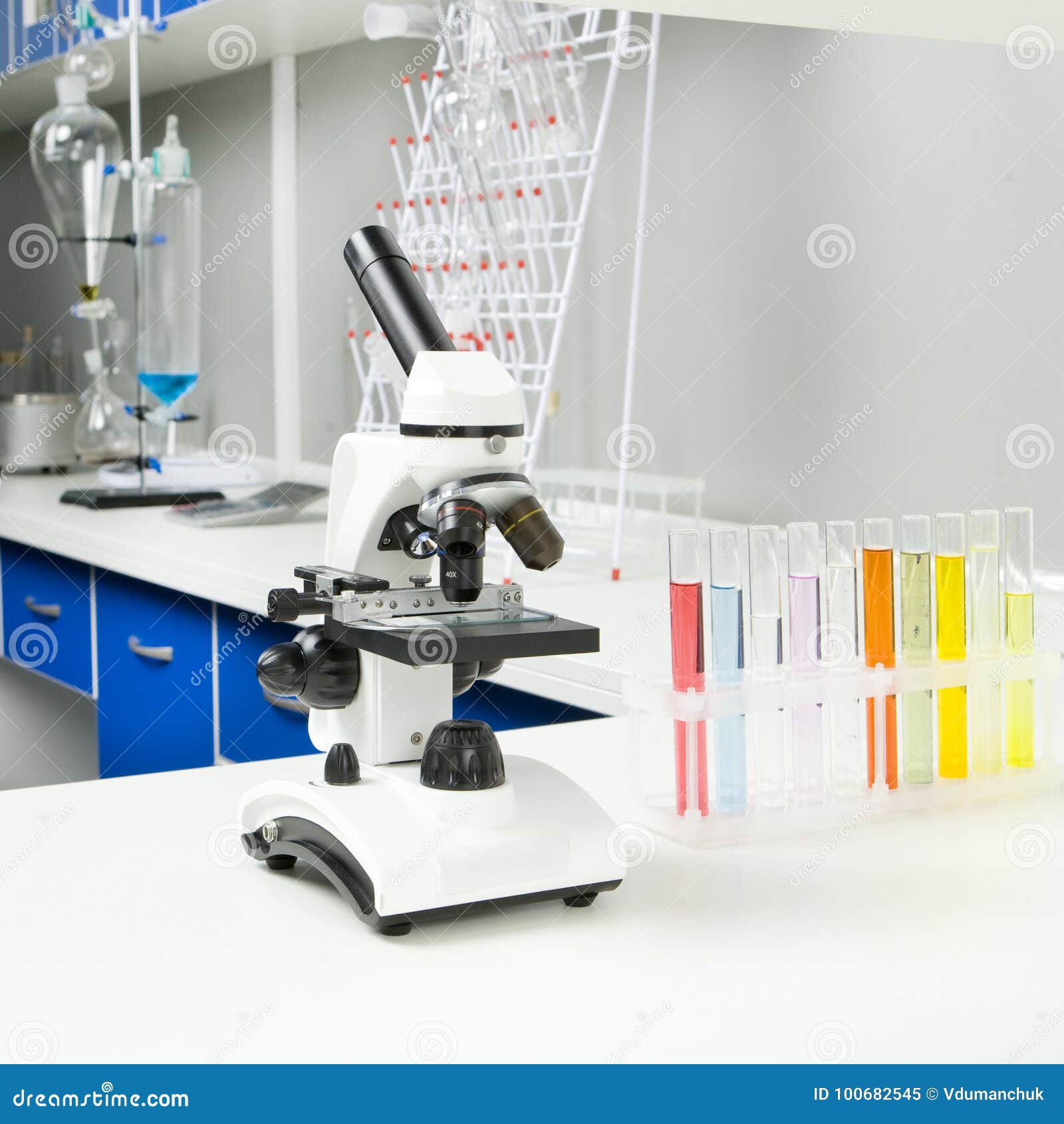 Lab equipment stock image. Image of room, microscope - 100682545