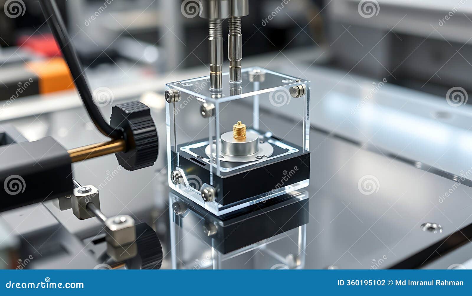 Lab Research Tools Isometric Webpage Template. Modern Laboratory ...