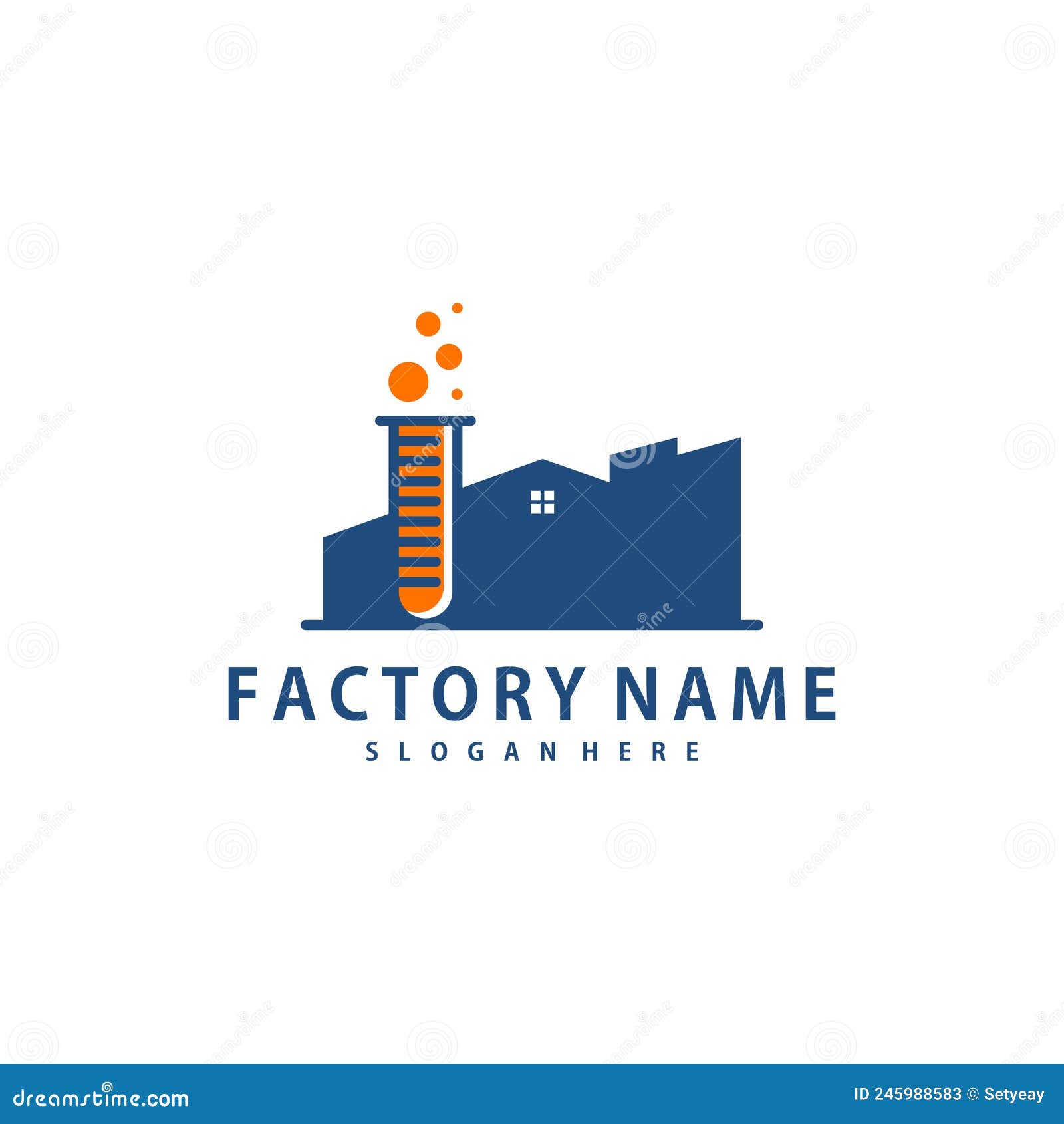 Lab Factory Logo Design Vector, Creative Factory Logo Design Template ...