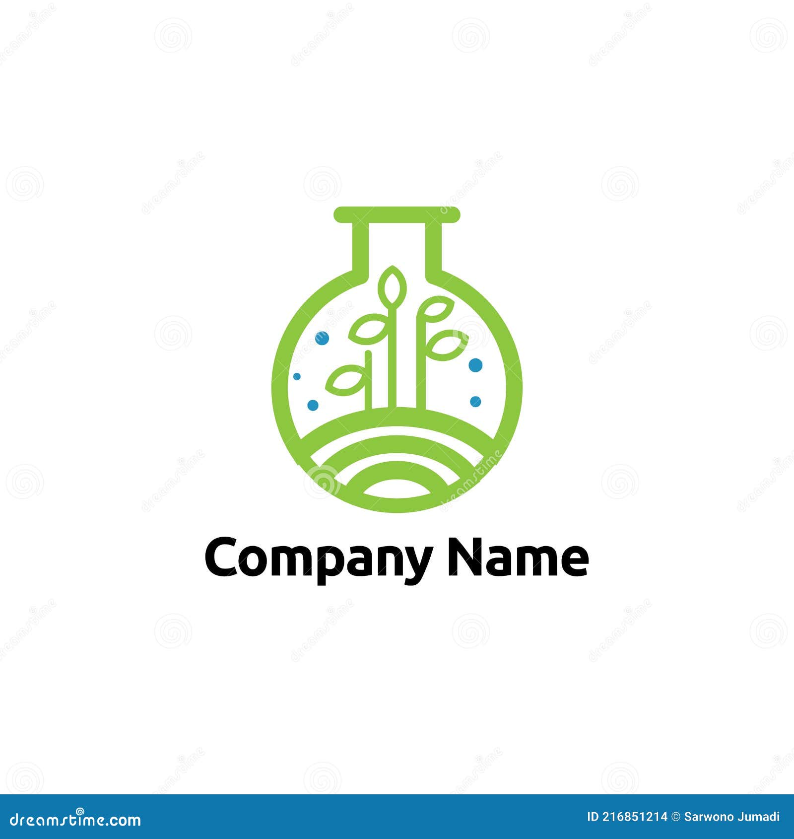 Lab Farm Logo Vector Concept, Icon, Element, and Template for Company ...