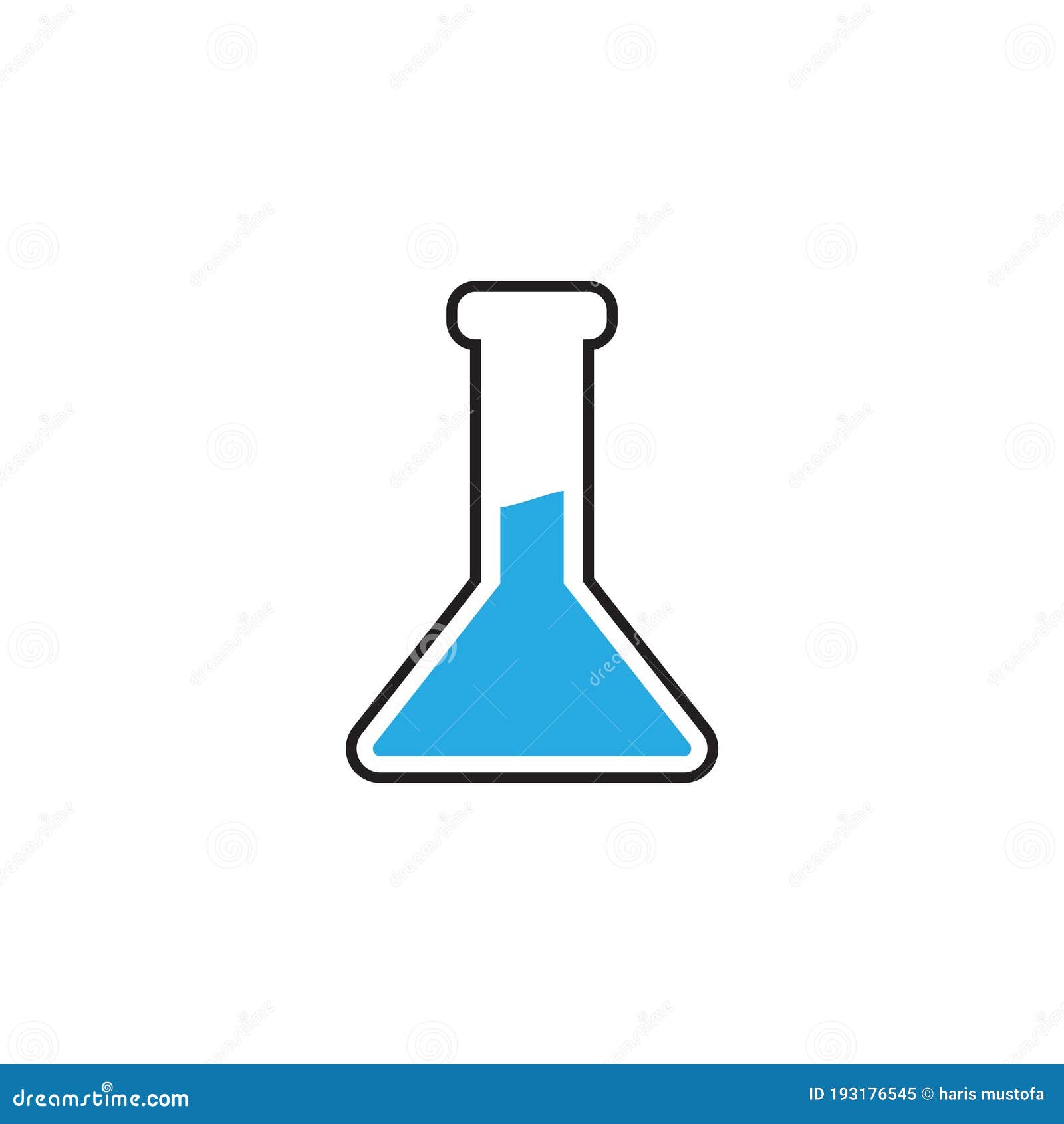 Lab Flask Icon Design Template Vector Isolated Stock Vector ...