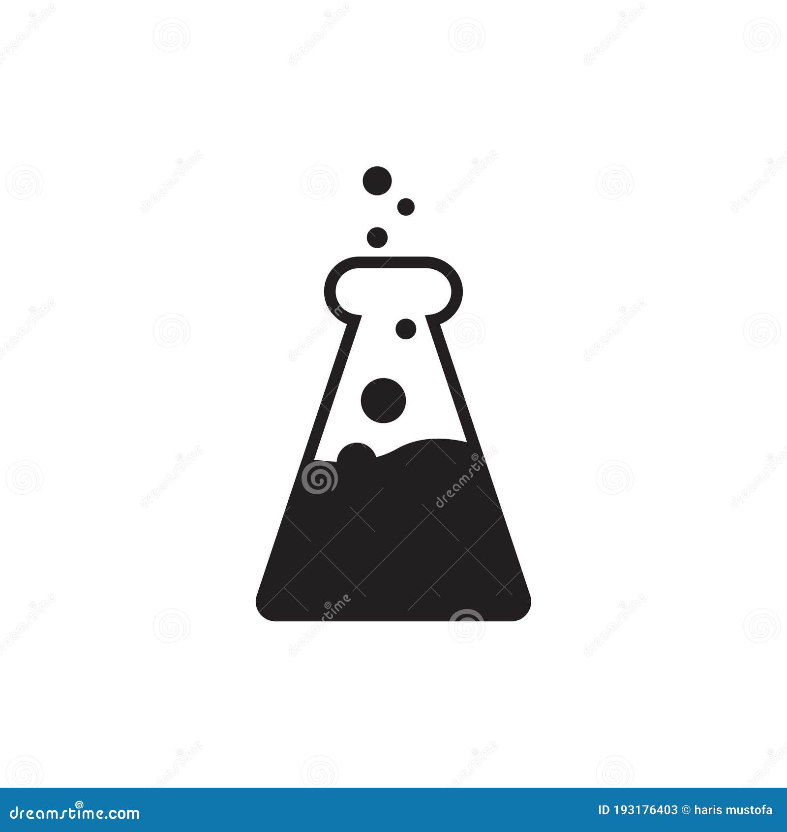 Lab Flask Icon Design Template Vector Isolated Stock Vector ...