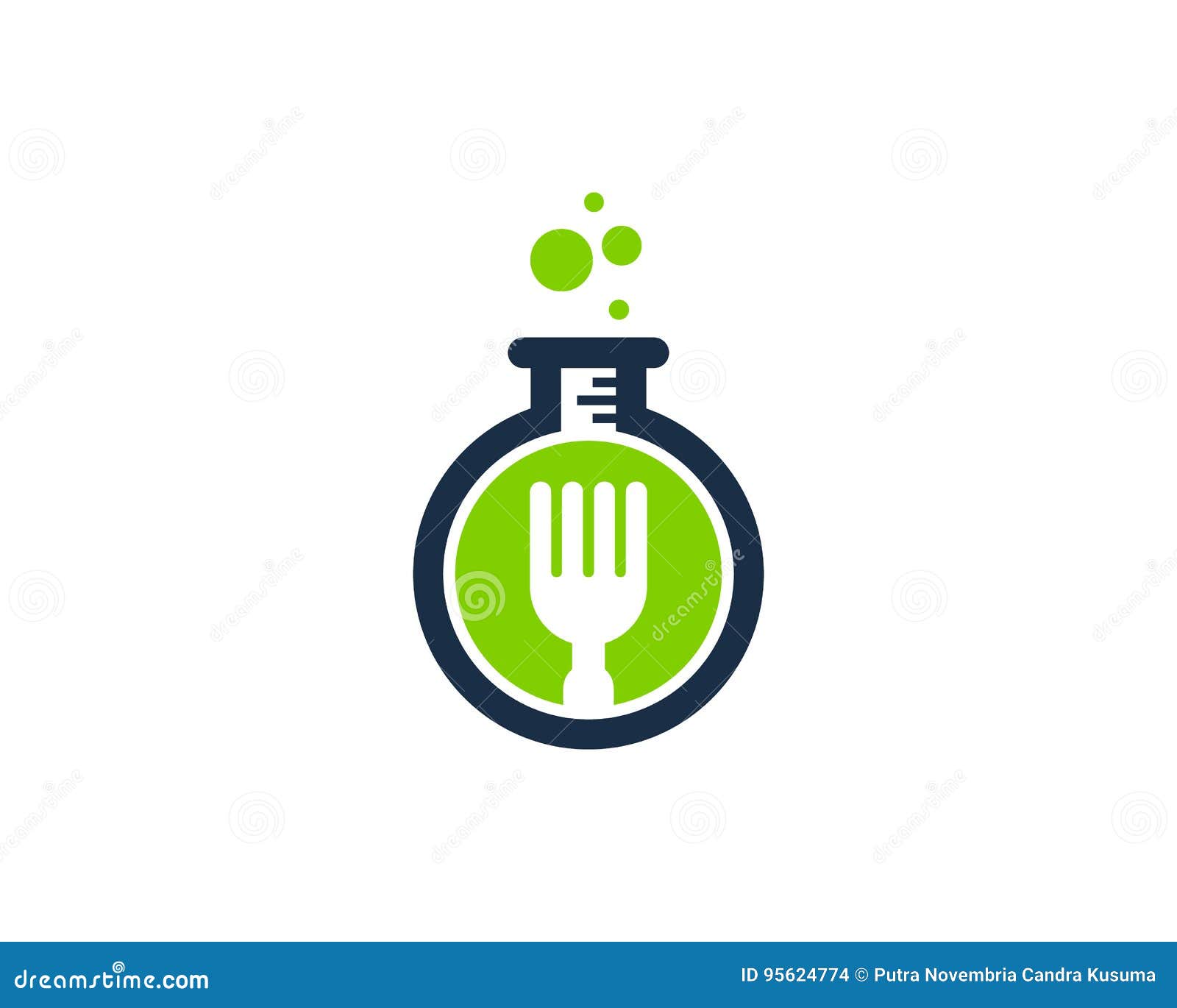 Lab Food Icon Logo Design Element Stock Vector - Illustration of green ...