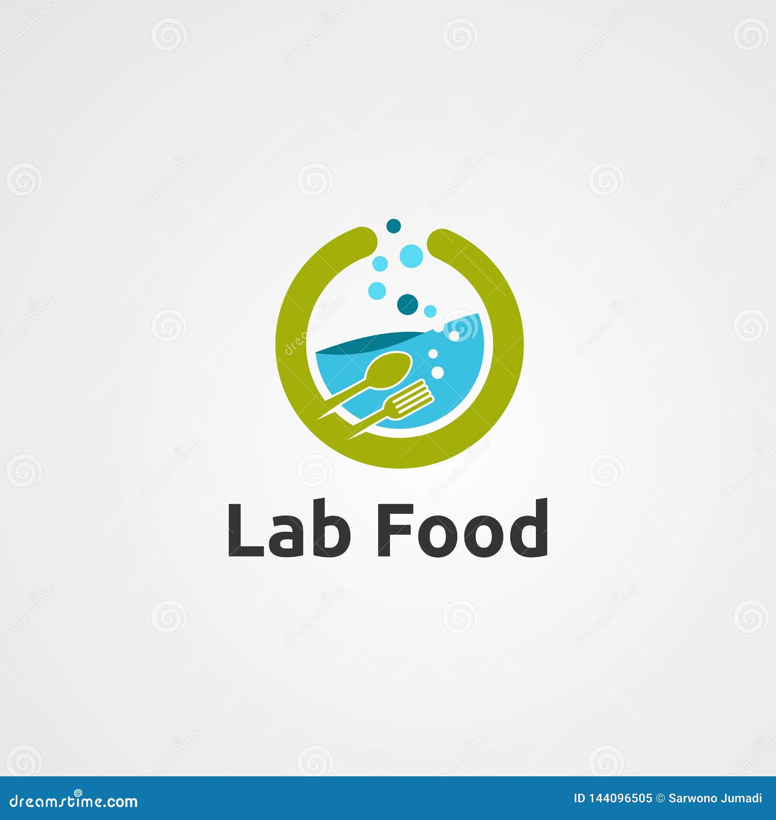 Lab Food Logo Vector, Icon, Element,and Template for Company Stock ...