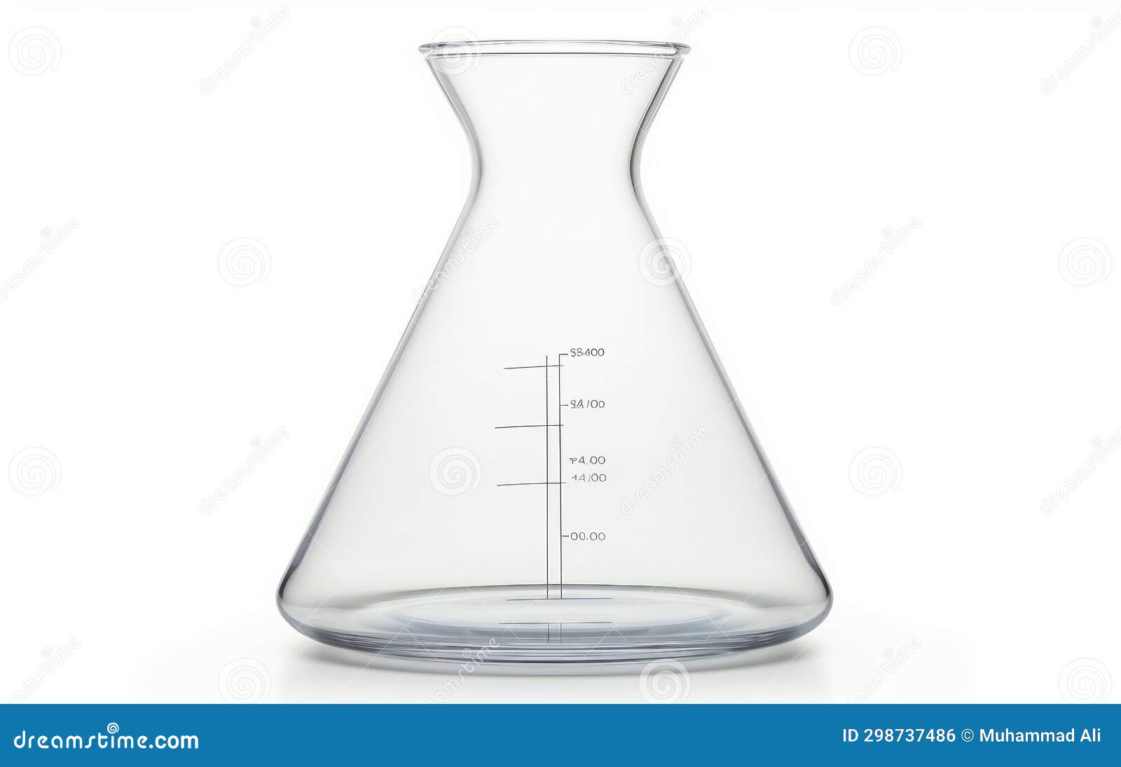 Lab Funnel Equipment on White Background Stock Illustration ...